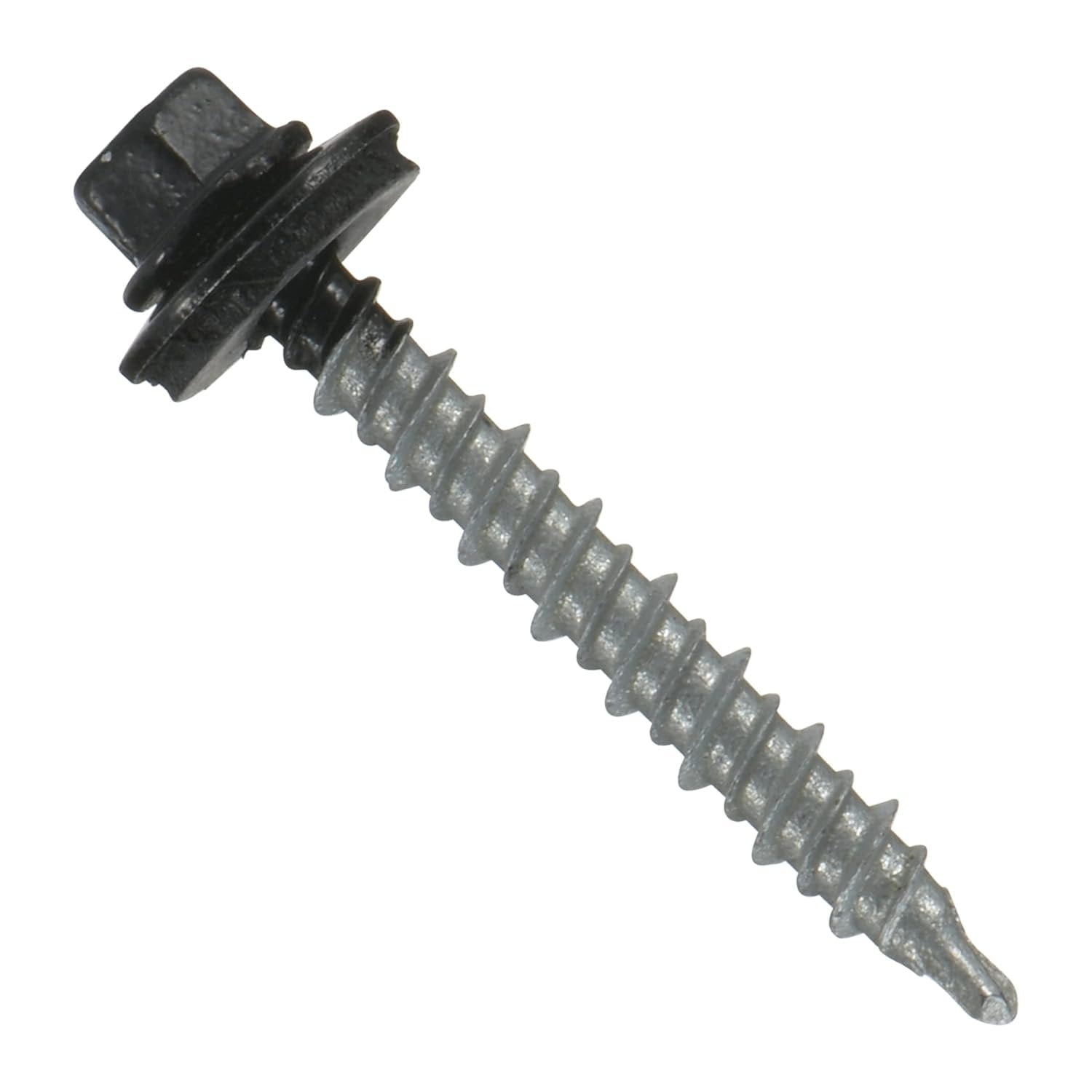 #10x1-1/2" Hi-Lo Mini-Driller EPDM Washered Metal Roofing/Siding ...