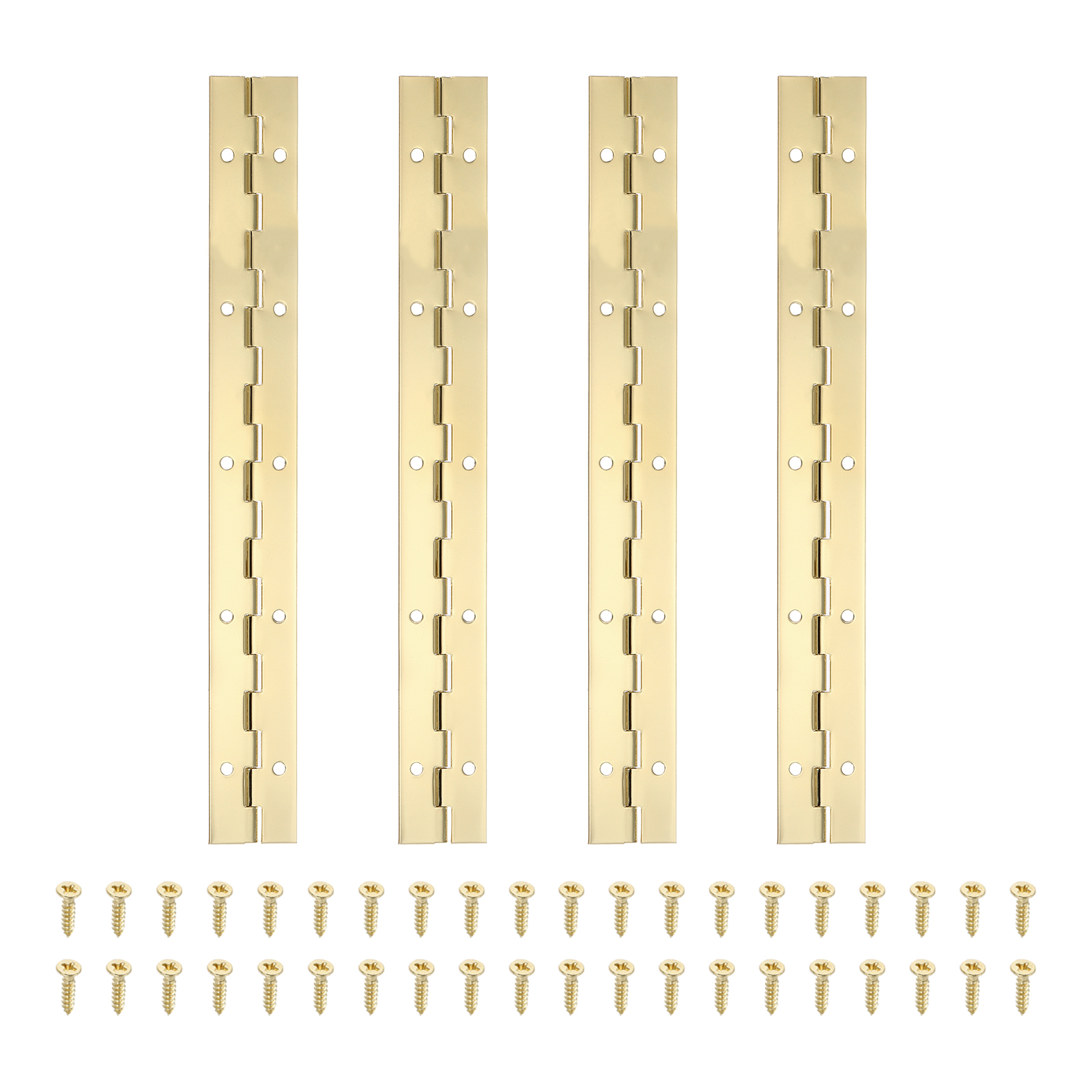 10x1.2 Inch Piano Hinge,4 Pcs Continuous Hinge with Holes for Piano ...