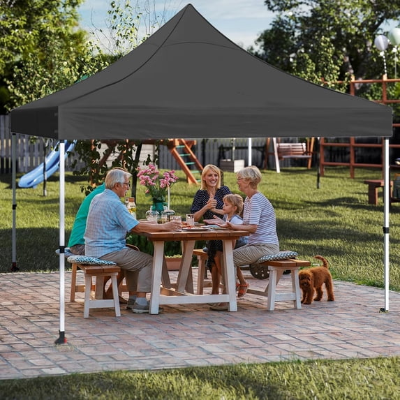 10x10 Canopy Replacement Top, 500D Heavy Duty Waterproof Canopy ...