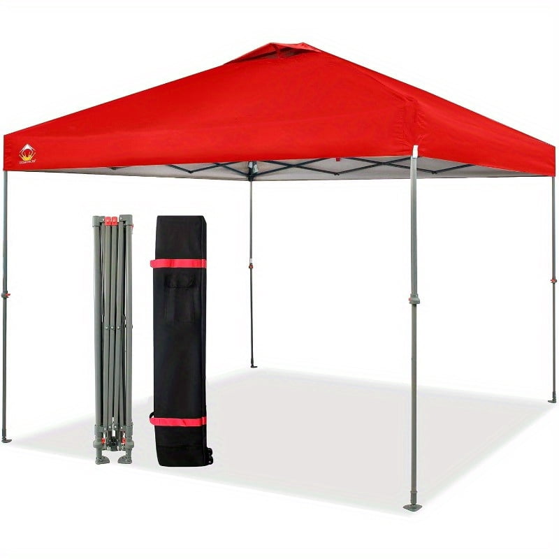 10x10 Canopy Tent Pop Up Beach Tent for Outdoor Shades with Wheeled Bag ...