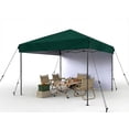 10x10 Canopy Tent with removable sidewall panel, premium weatherproof ...