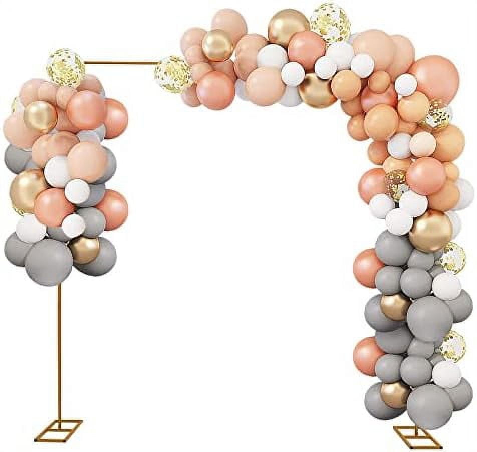 10x10 FT Backdrop Stand Heavy Duty with Base, Gold Wedding Backdrop ...