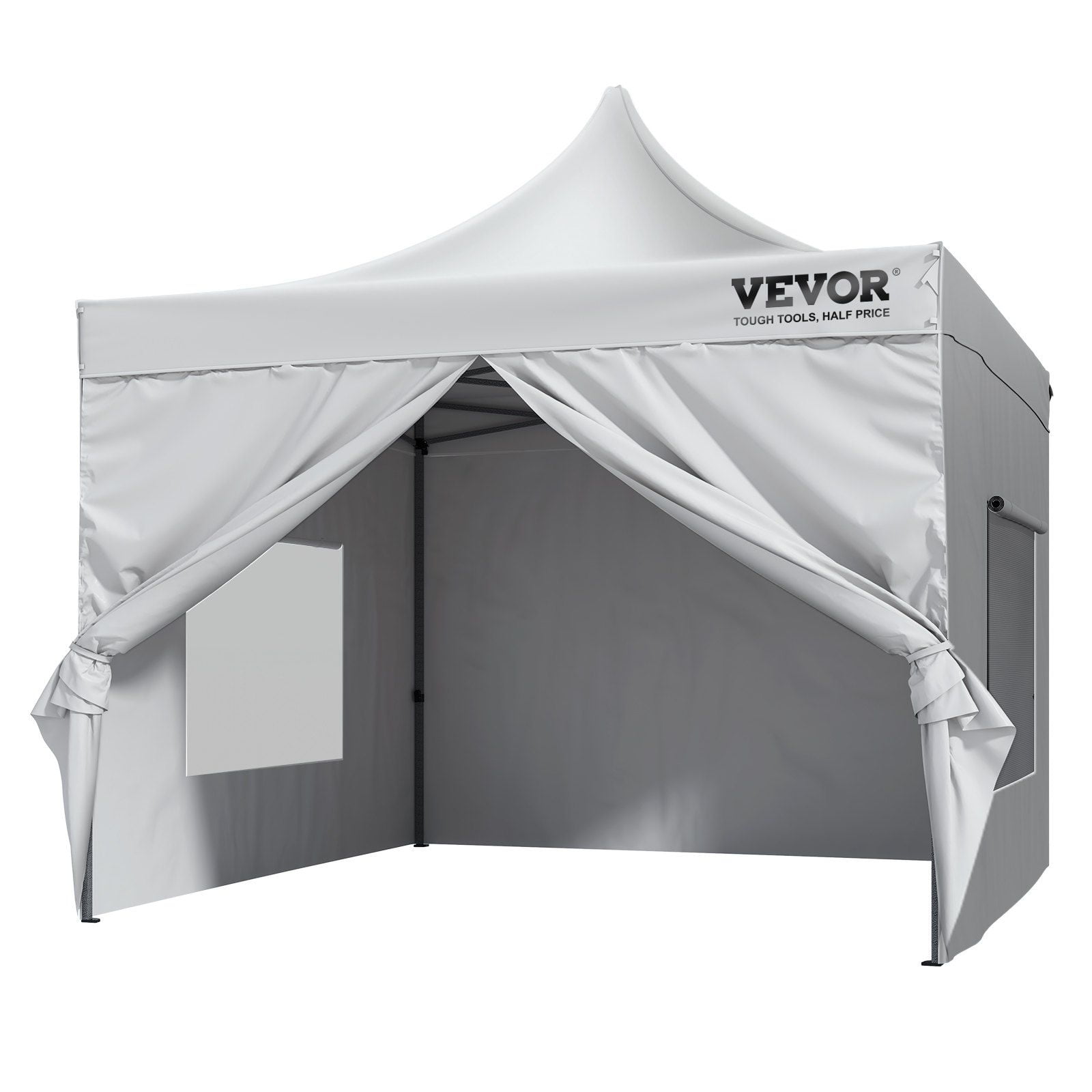 10x10 FT Pop up Canopy with Removable Sidewalls, Instant Canopies ...