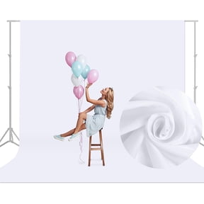Large White Photo Backdrop