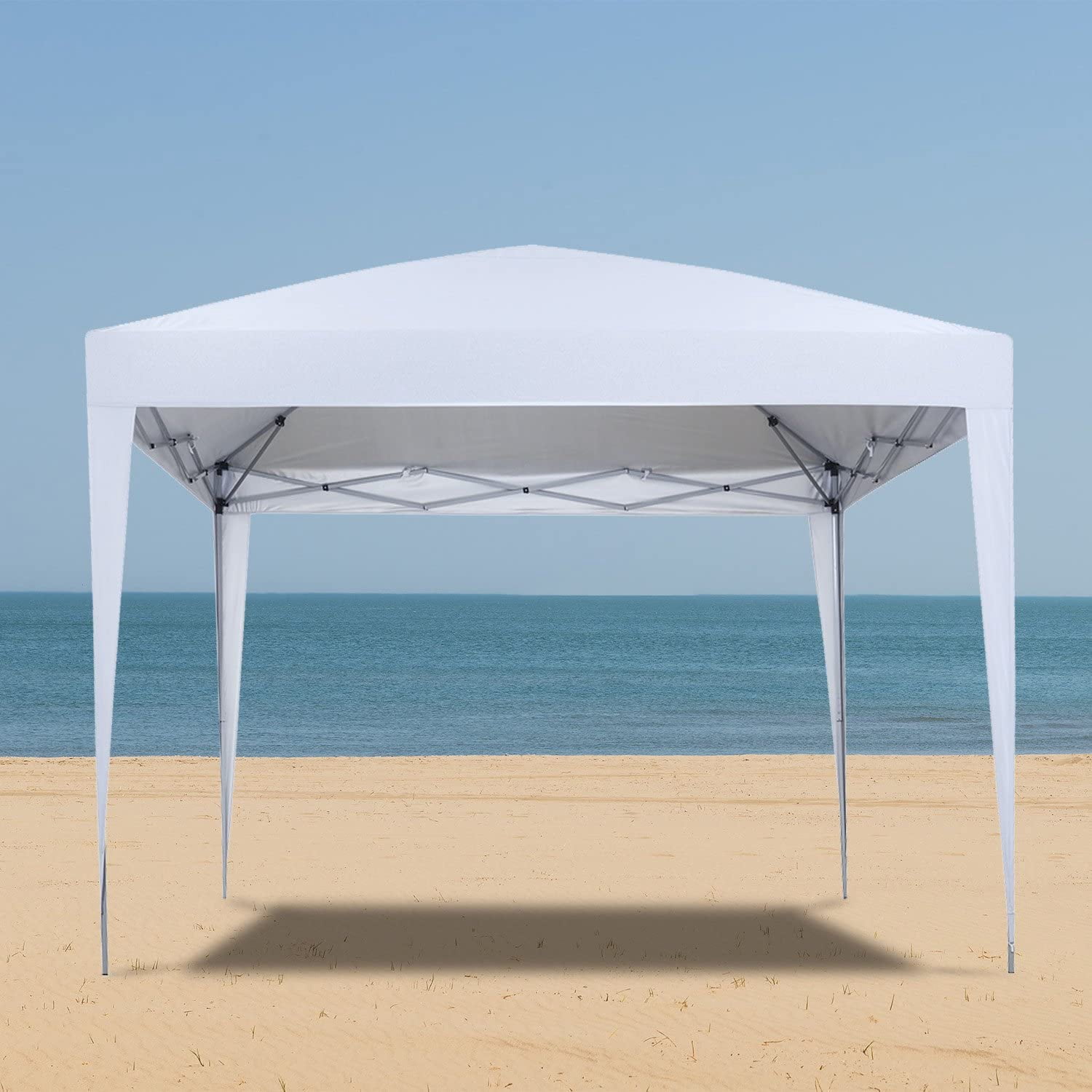 10x10 Feet Outdoor Pop Up Canopy Tent Instant Shelter Pop-Up Sun ...
