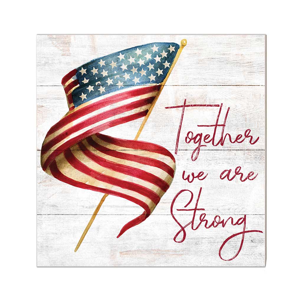 10x10 Flag Together We Are Stronger Sign - Walmart.com