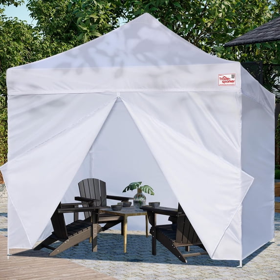 10x10 Pop up Canopy Sidewall Kit Only, 3 Sidewalls & 1 Doorwall ...