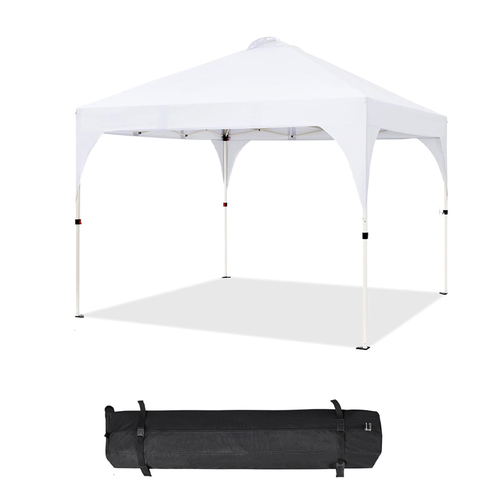 10x10 Pop Up Canopy Tent with UV Protection, Quick Setup Sun Shelter ...