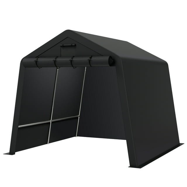 10x10 ft Portable Shed Outdoor Storage Shelter,10 Year UV Resistant ...