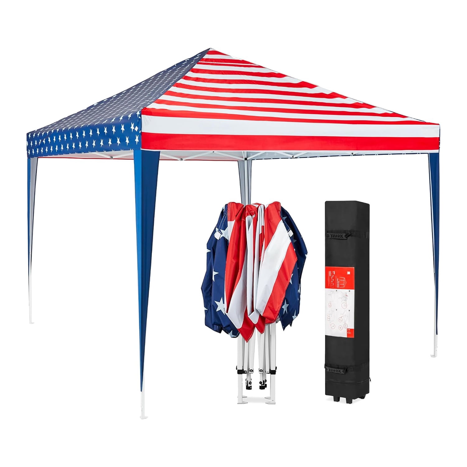 10x10ft Pop Up Canopy, Outdoor Portable Folding Instant Lightweight ...