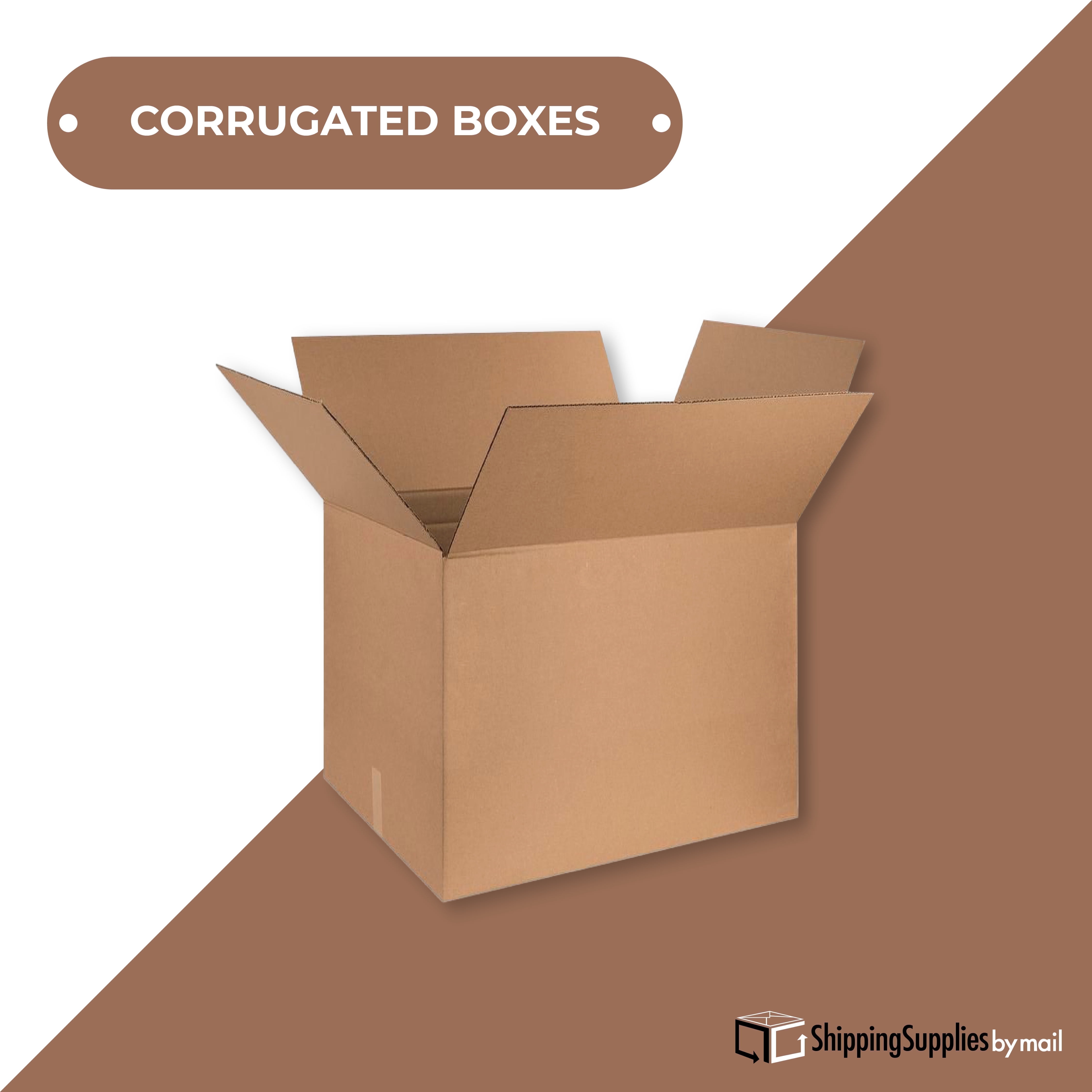 10x10x10 Corrugated Shipping Boxes 25/pk - Walmart.com