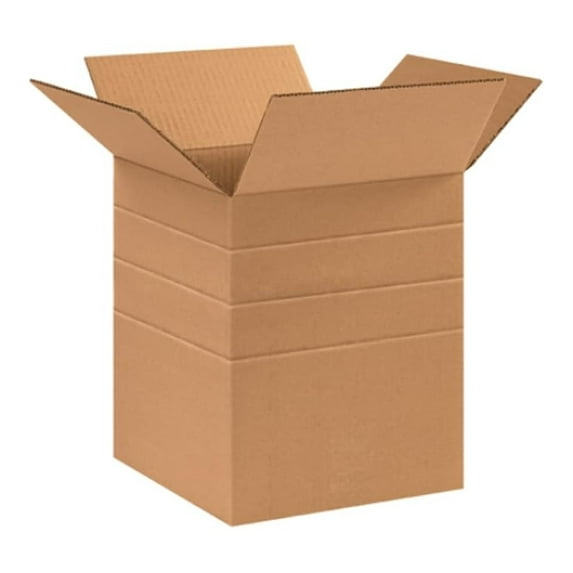 10x10x12 Pack of 100 Corrugated Cardboard Packing Shipping Mailing ...