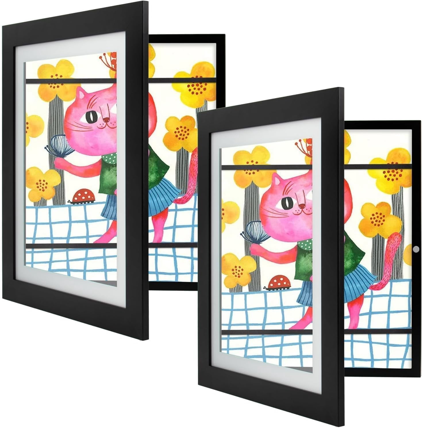 , 10x12.5 Kids Art Frames, Front-Opening Picture Frame Great for Kids ...