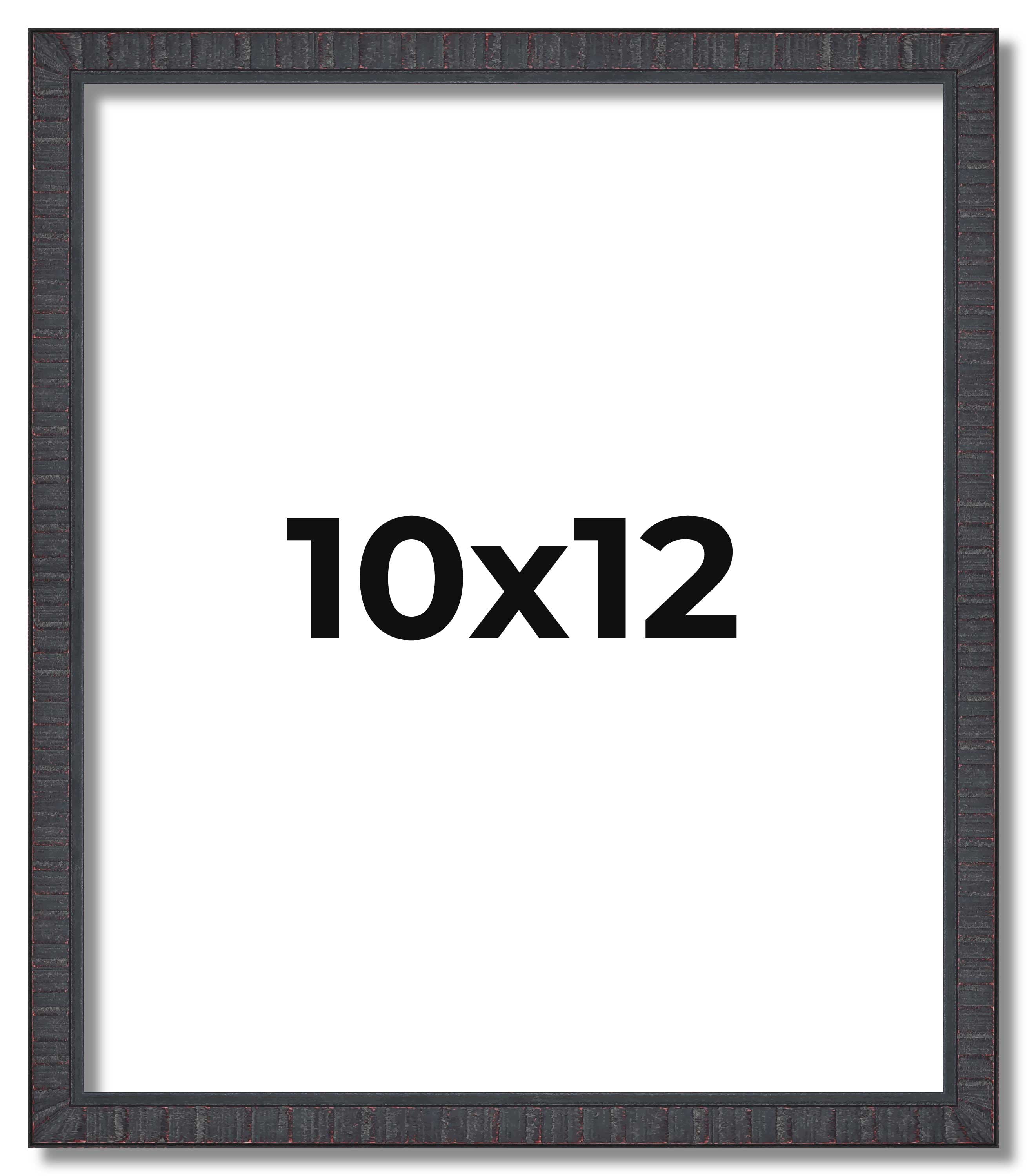 10x12 Frame Brown Picture Frame - Complete Modern Photo Frame Includes ...
