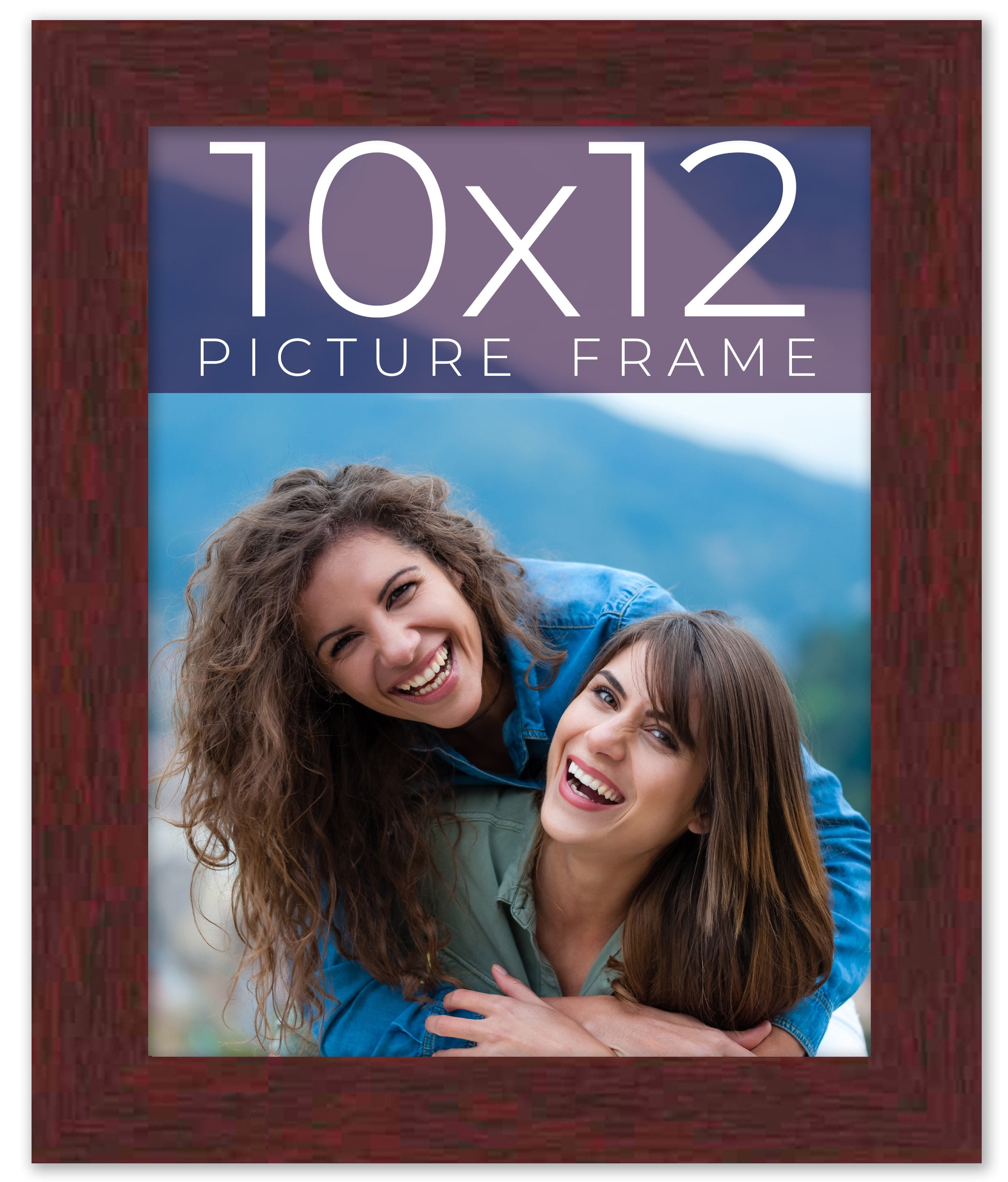 10x12 Frame Brown Solid Wood Picture Frame Width 0.75 Inches | Interior ...