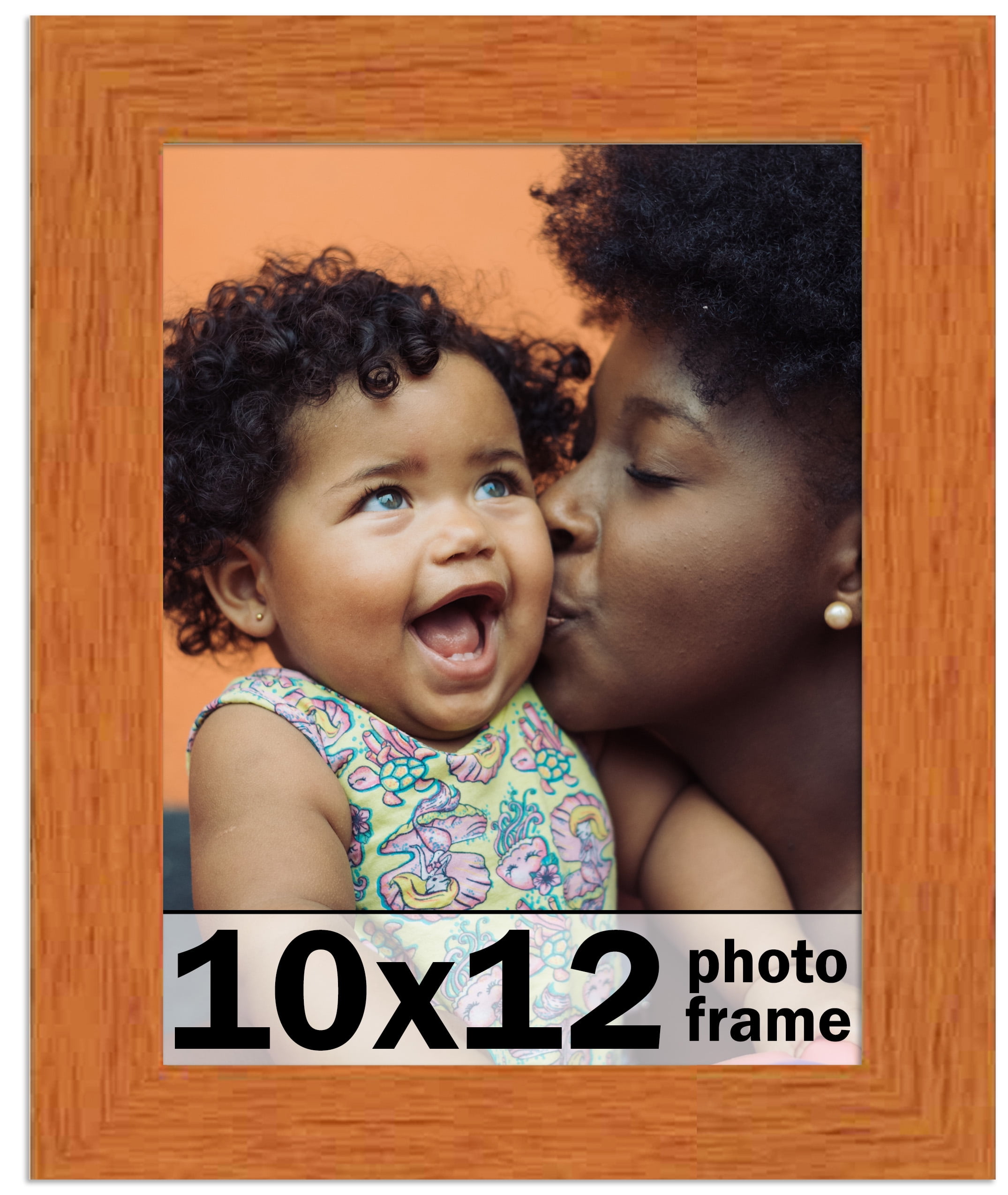 10x12 Frame Honey Pecan Brown Picture Frame - Modern Photo Frame ...
