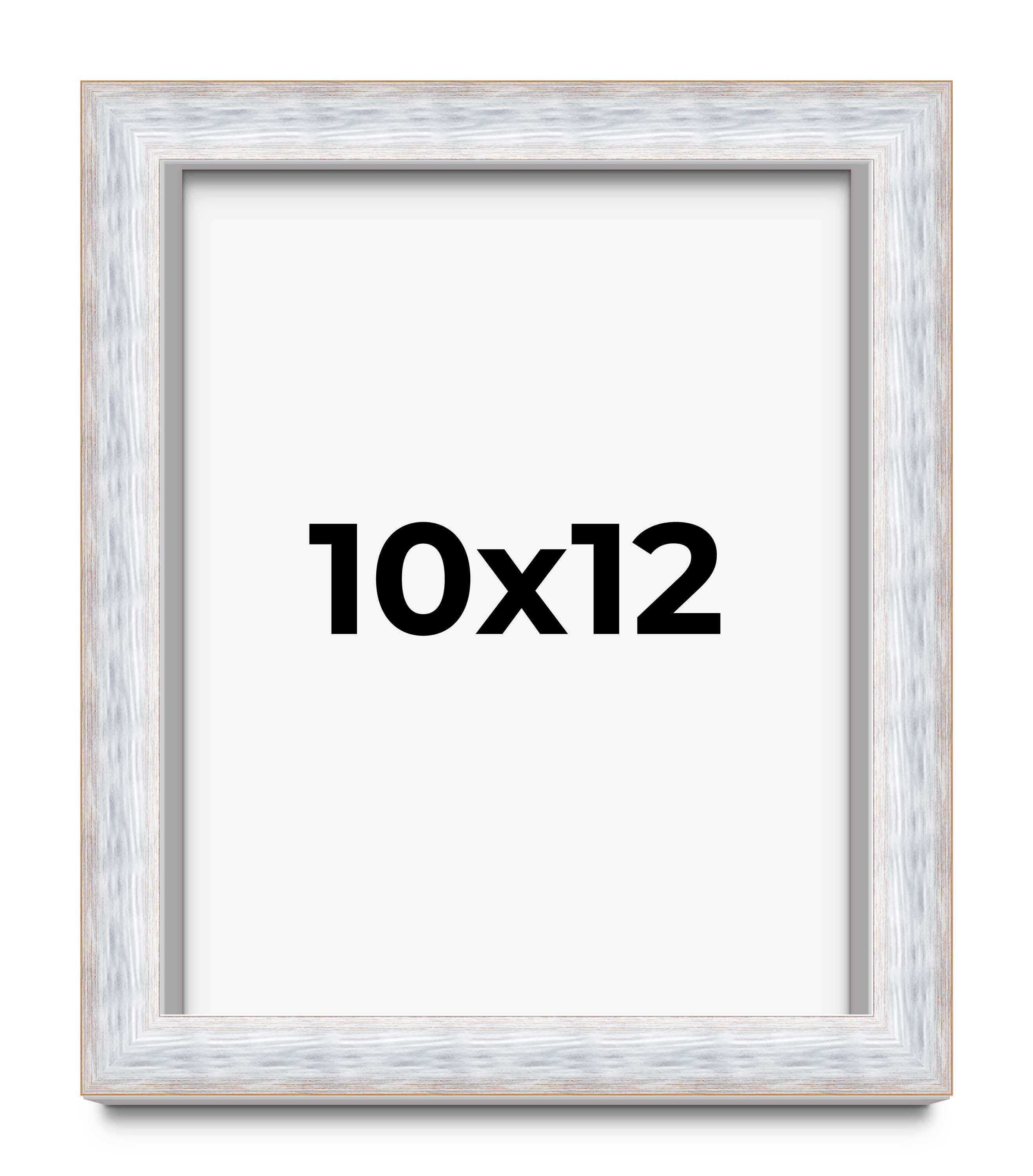 10x12 Silver Shadowbox Frame - Interior Size 10x12x1.5 Inches - Made to ...