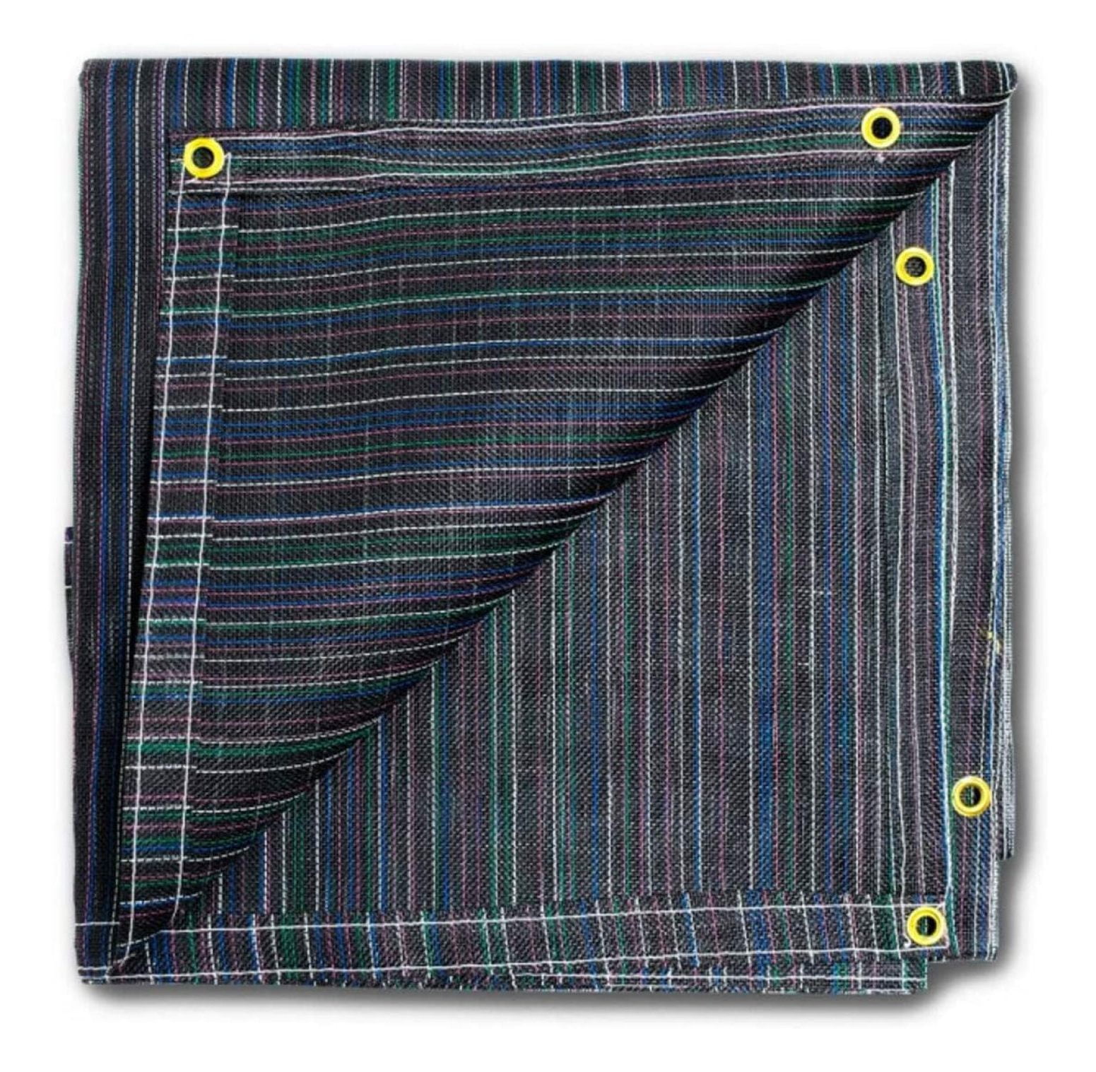 10x12 Vinyl Coated Multi-Color Mesh 12oz Tarp for Dump Truck Cover ...