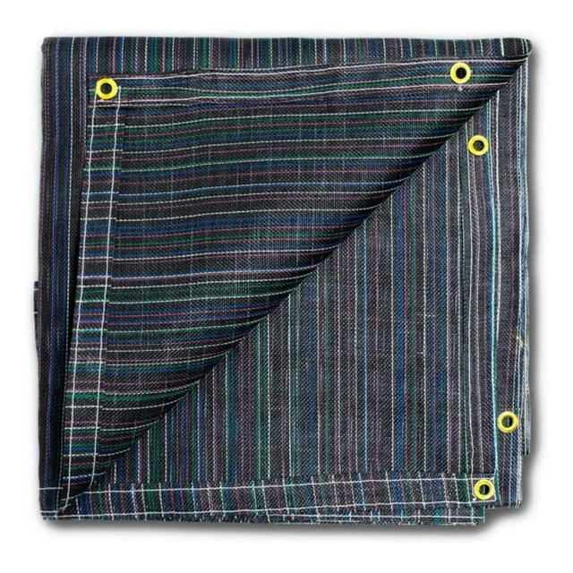 10x12 Vinyl Coated Multi-Color Mesh 12oz Tarp for Dump Truck Cover ...