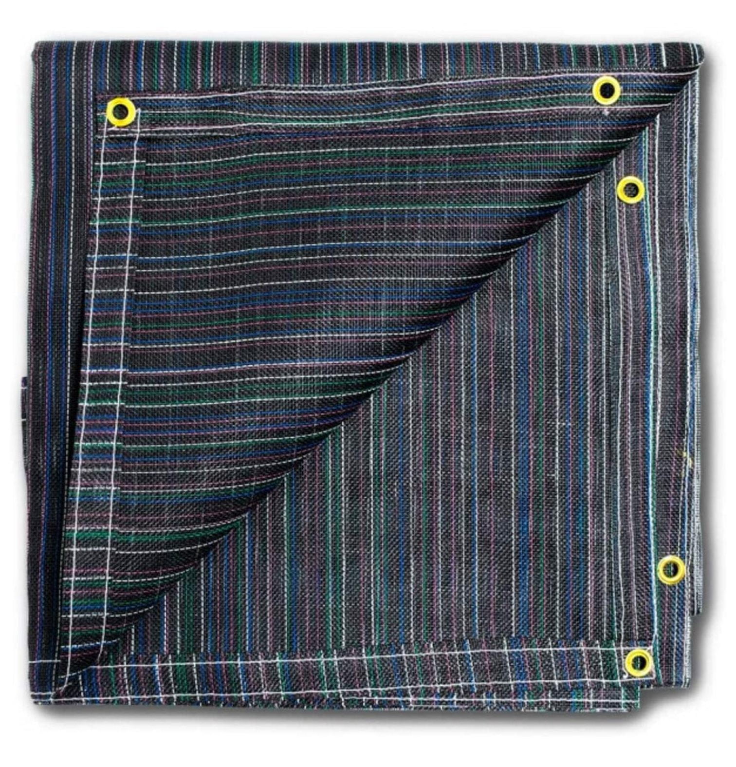 10x12 Vinyl Coated Multi-Color Mesh 12oz Tarp for Dump Truck Cover ...