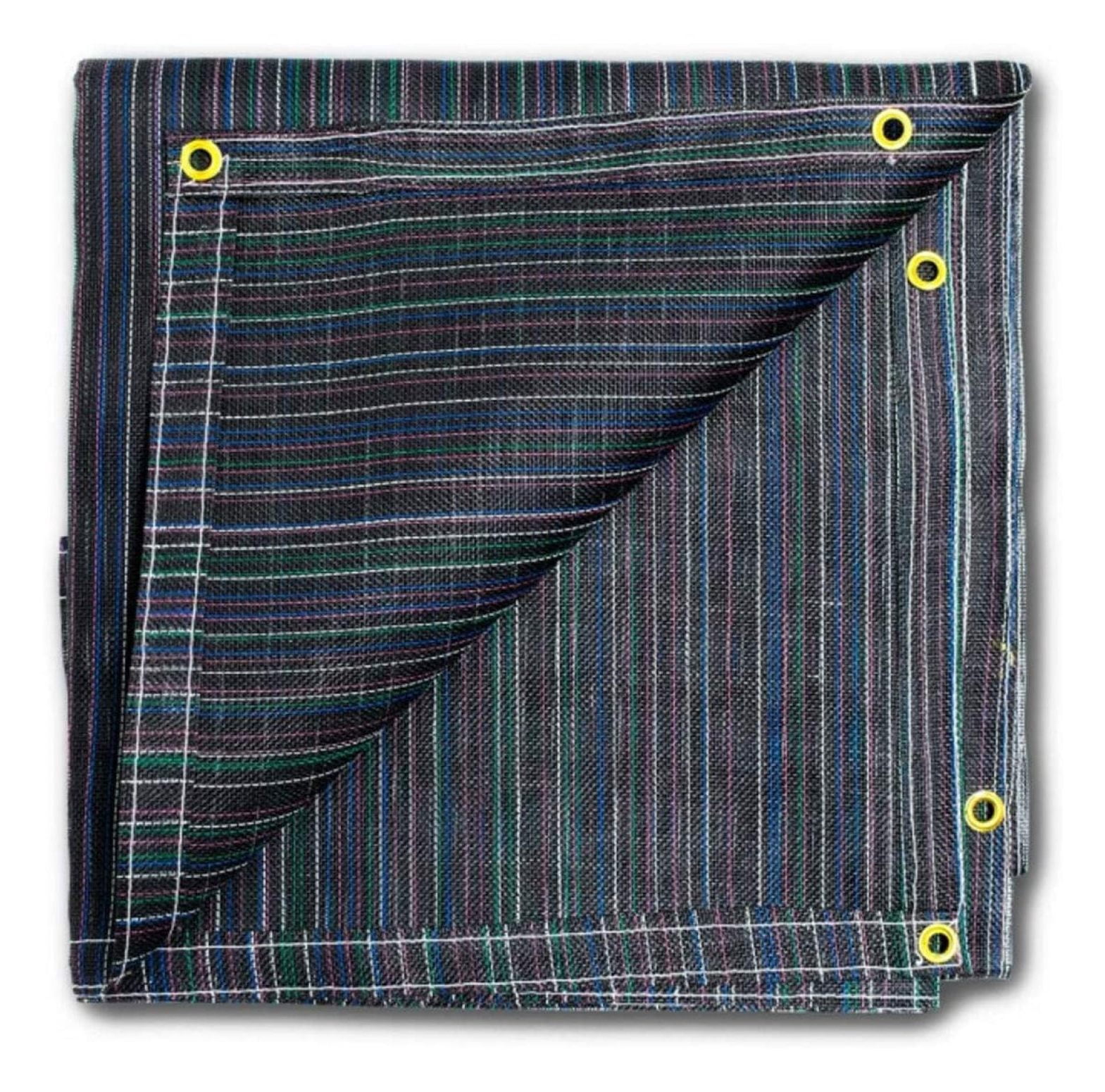 10x12 Vinyl Coated Multi-Color Mesh 12oz Tarp for Dump Truck Cover ...