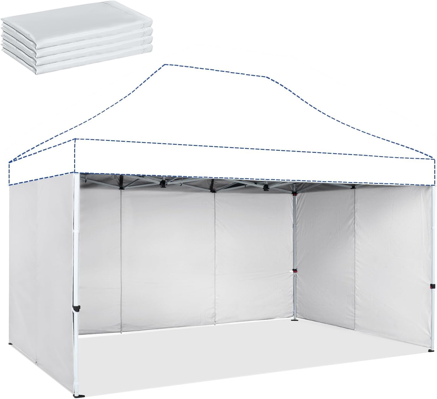 10x15 Canopy Sidewalls (4pck) - Canopy Walls 10x15, Sidewalls for ...