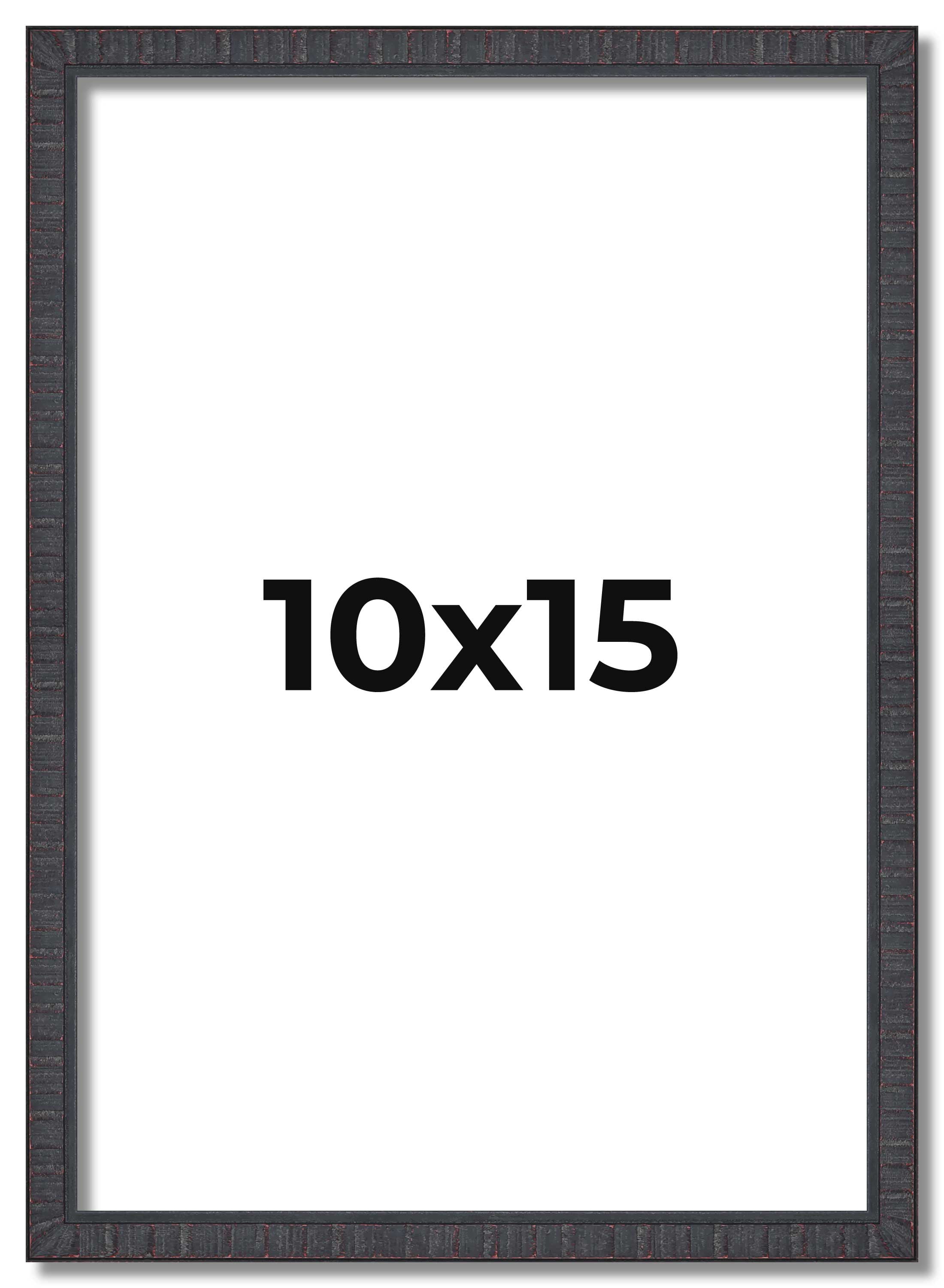 10x15 Frame Brown Picture Frame - Complete Modern Photo Frame Includes ...