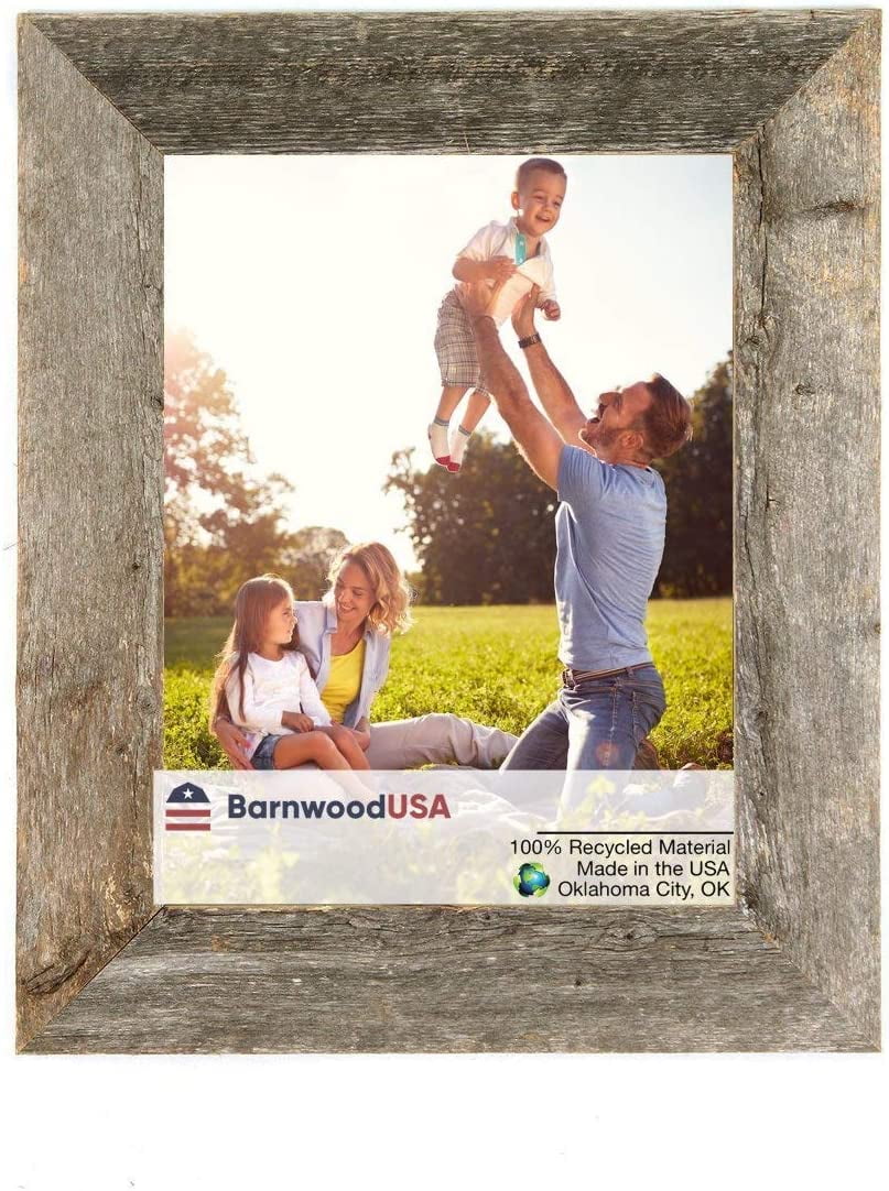10x15 Made-to-Size Real Reclaimed Wood Picture Photo Frames Farmhouse ...