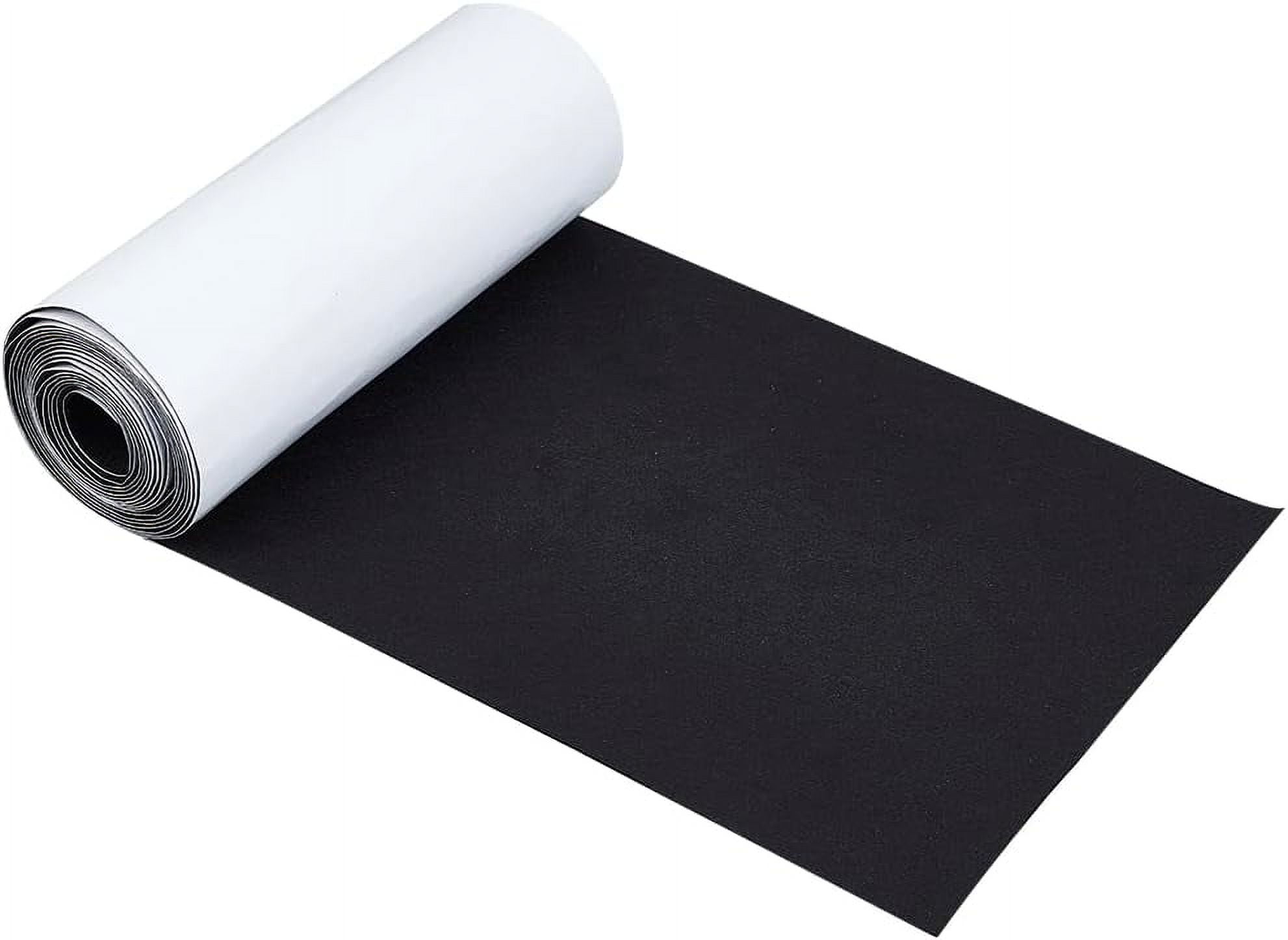 10x157inch Black Self-Adhesive Felt Fabric Jewelry Box Felt Liner for ...