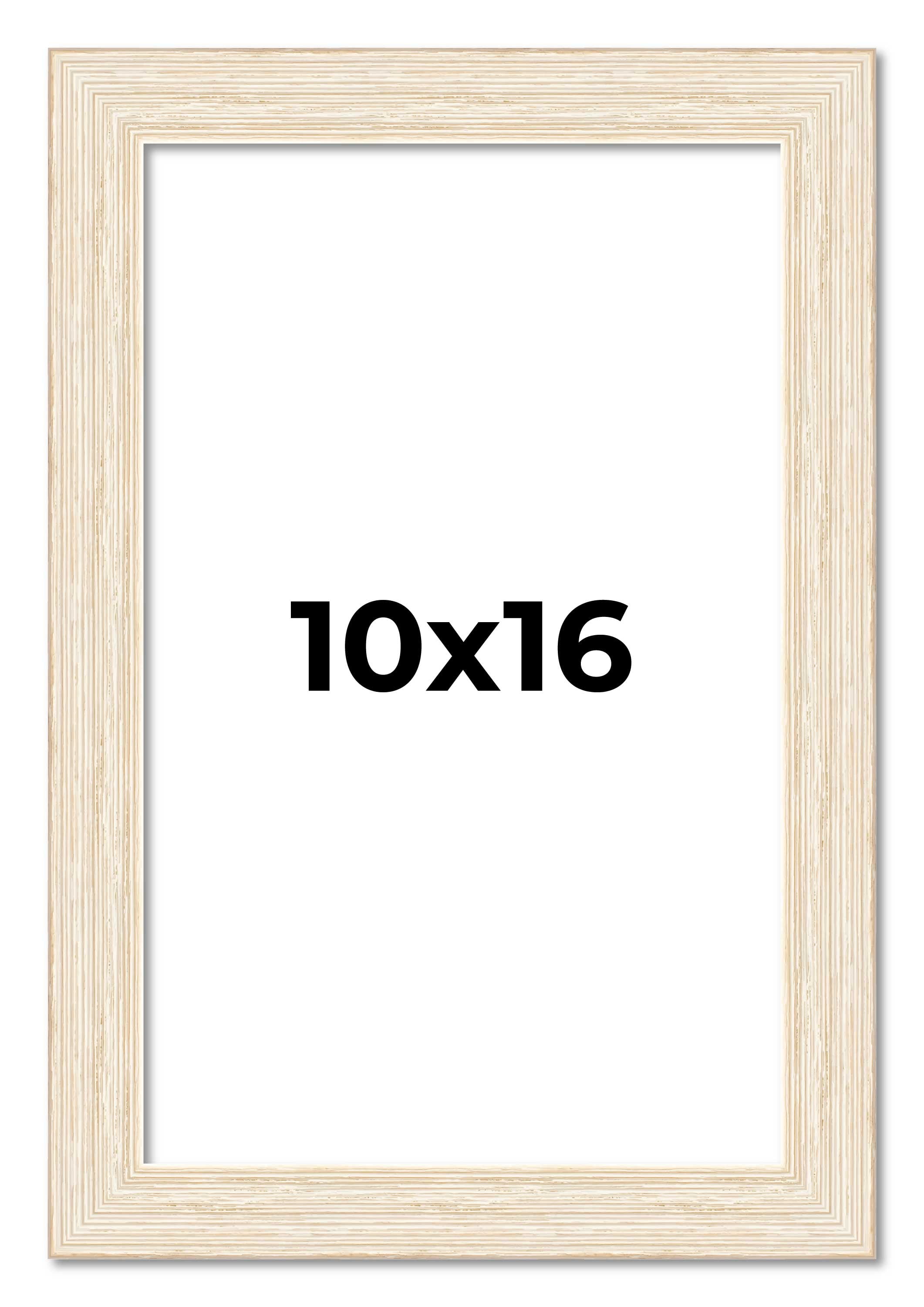 10x16 Frame White Real Wood Picture Frame Width 1.5 inches | Interior ...