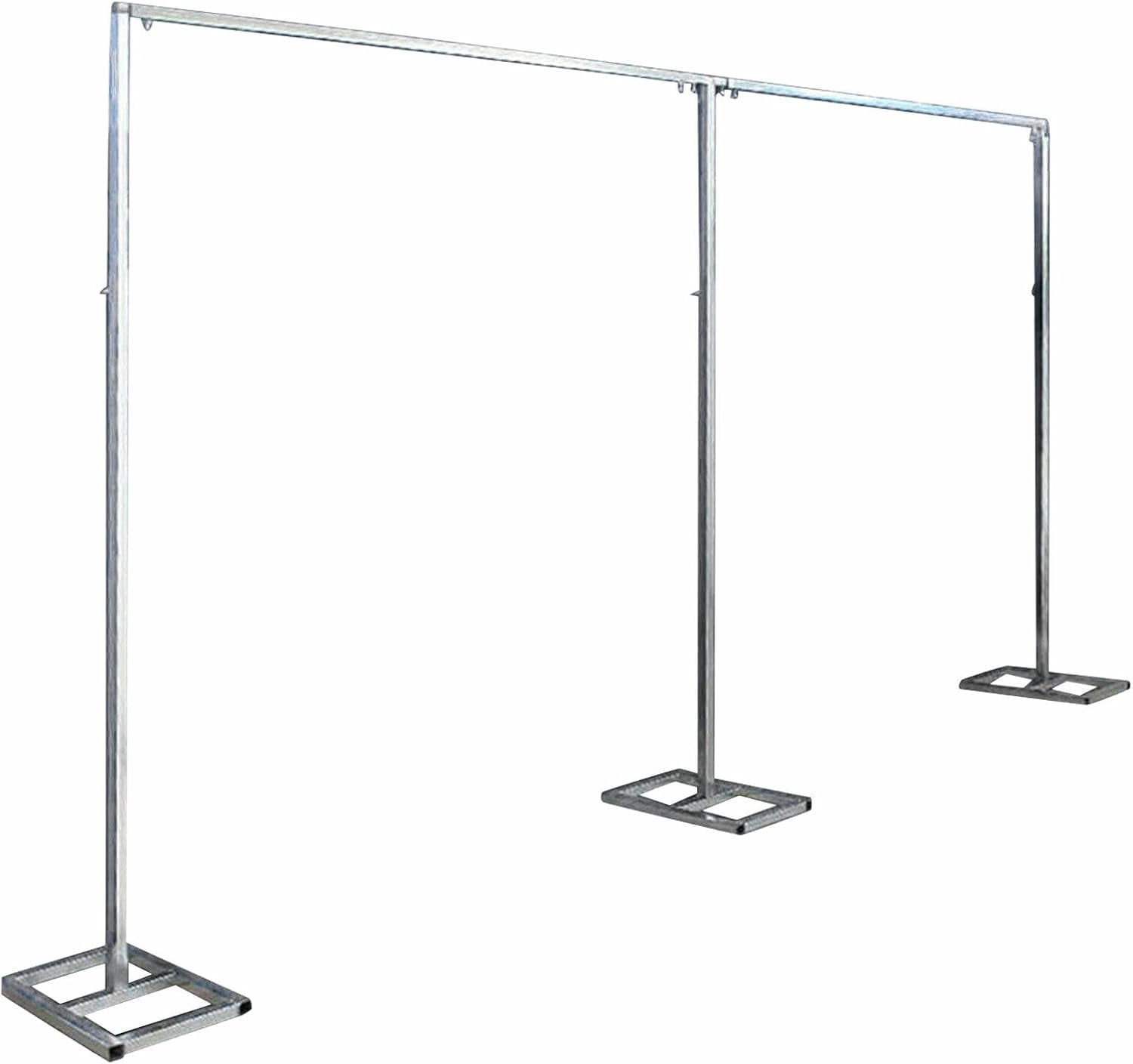 10x20 FT Backdrop Stand Heavy Duty, Metal Square Backdrop Stand For ...