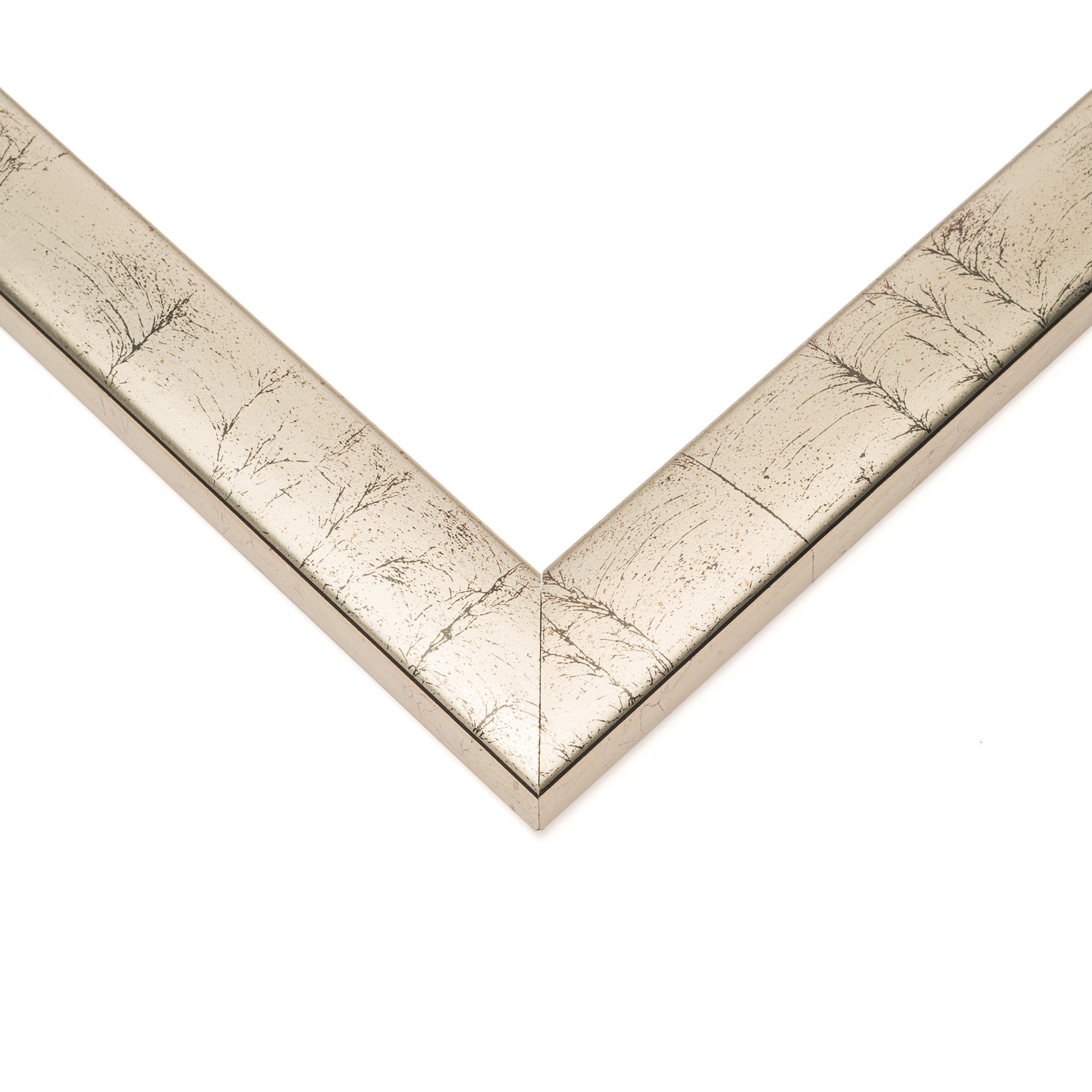 10x20 Frame Silver Real Wood Picture Frame Width 1 inches | Interior ...