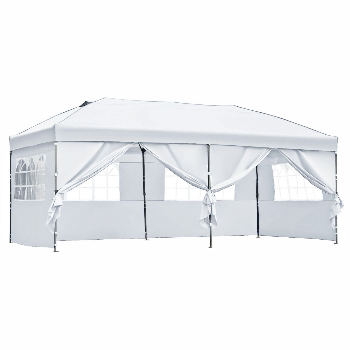 10x20 Ft Pop Up Canopy Tent with Detachable Sidewalls, Outdoor Party ...