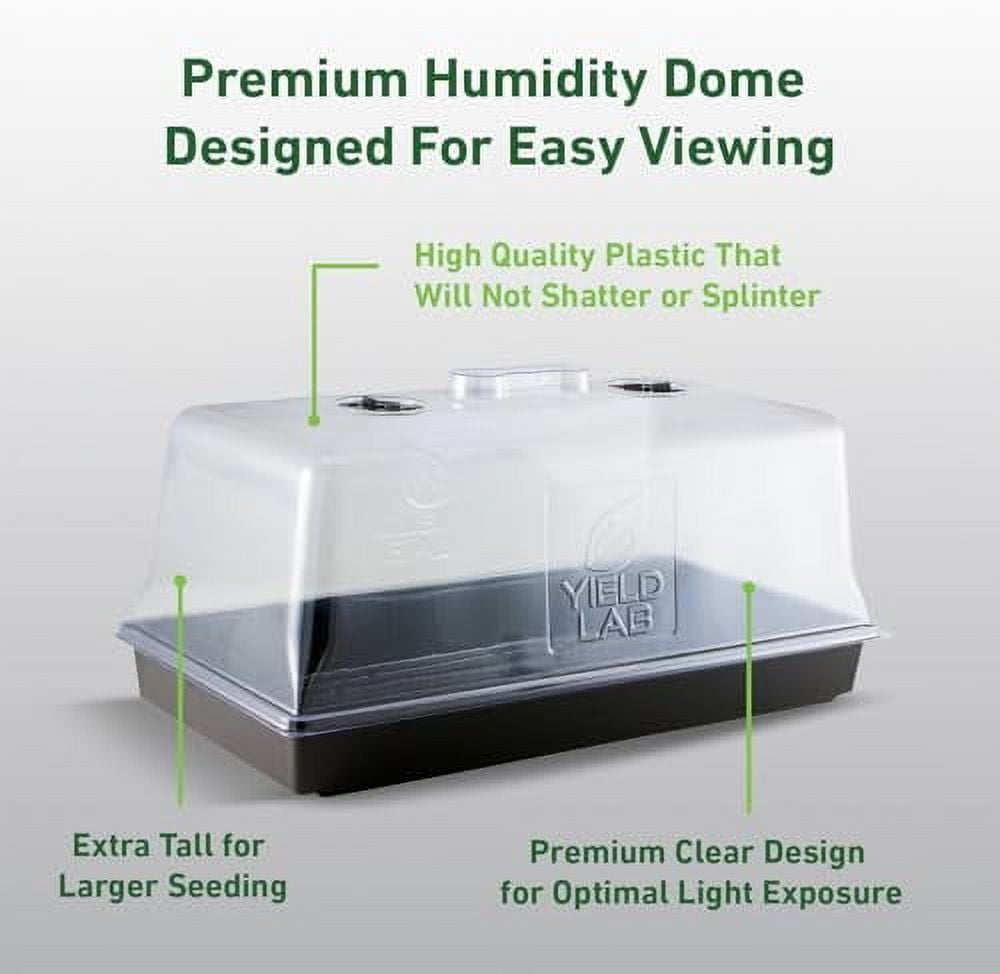 10x20 Humidity Dome with Plant Propagation Trays – 5 Pack - Clone Tray ...