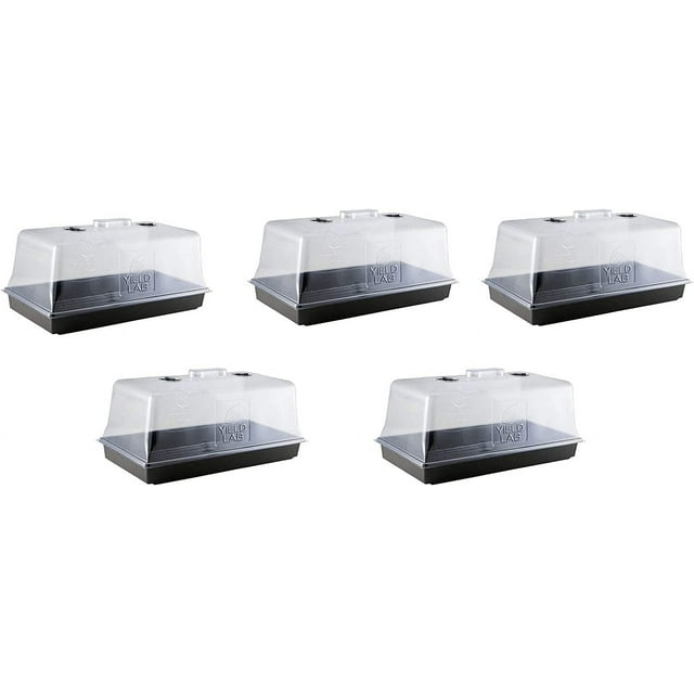 10x20 Humidity Dome with Plant Propagation Trays – 5 Pack - Clone Tray ...