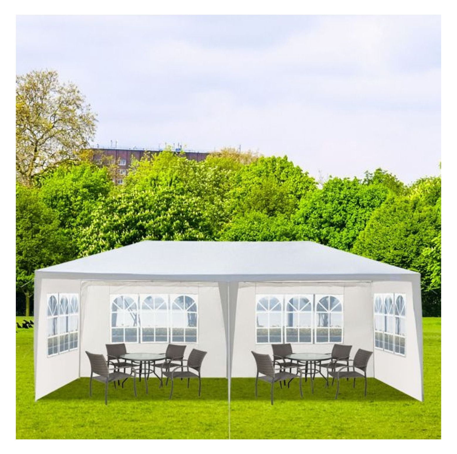 10x20 Outdoor Party Tent with Sidewalls, Waterproof Canopy Gazebo for ...