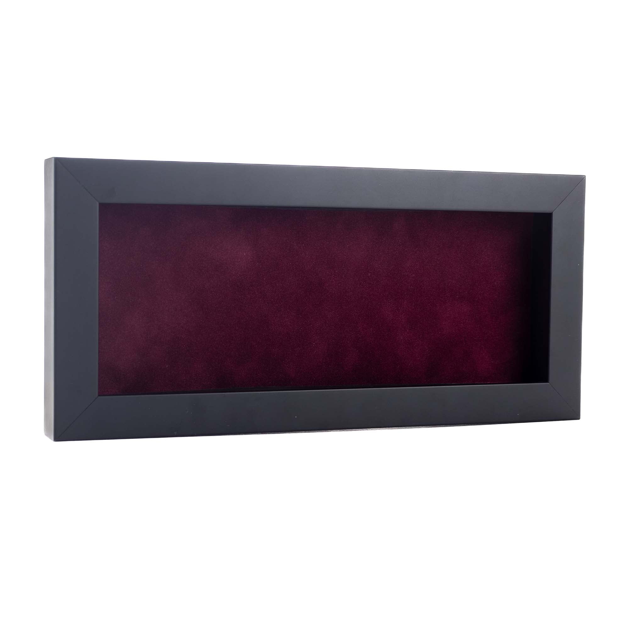 10x20 Shadow Box Frame Black Wood | With a 3/4" Usable Display Depth ...