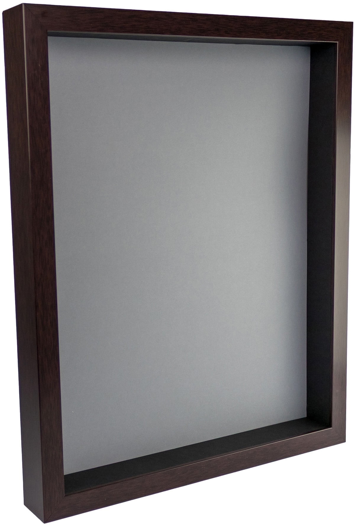10x20 Shadow Box Frame In Brown With A 1 3/4" Usable Depth Includes ...