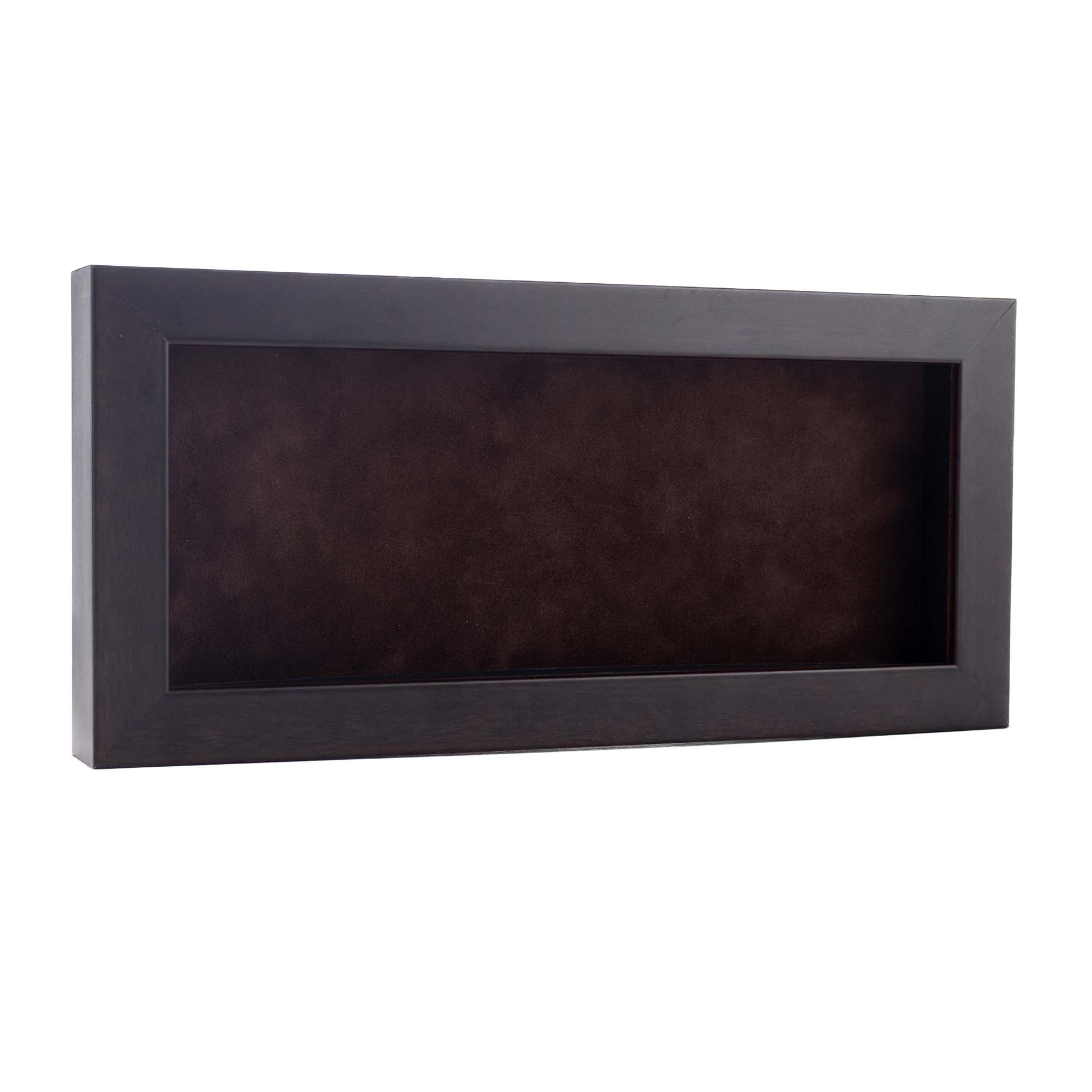 10x20 Shadow Box Frame Walnut Wood | With a 3/4" Usable Display Depth ...