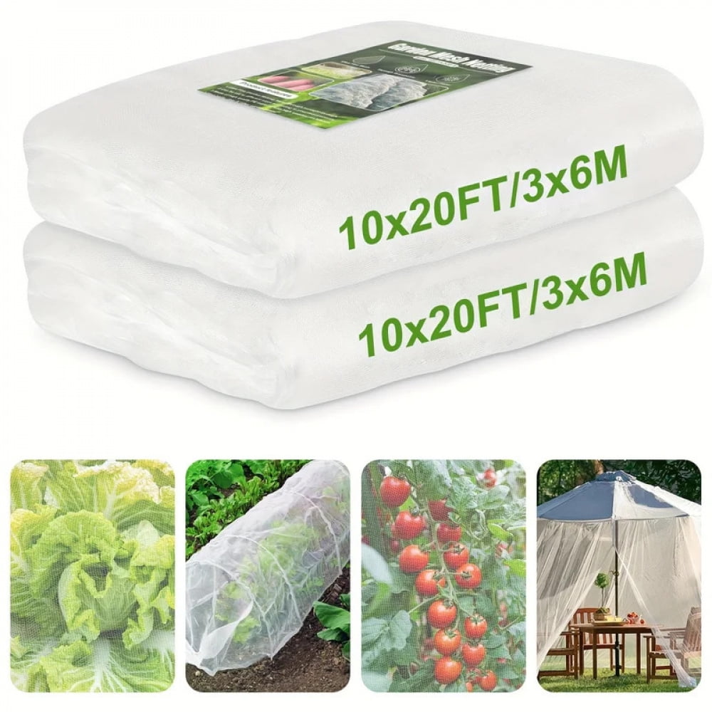 10x20FT Heavy-Duty Garden Netting - Protect Your Vegetables & Fruits ...