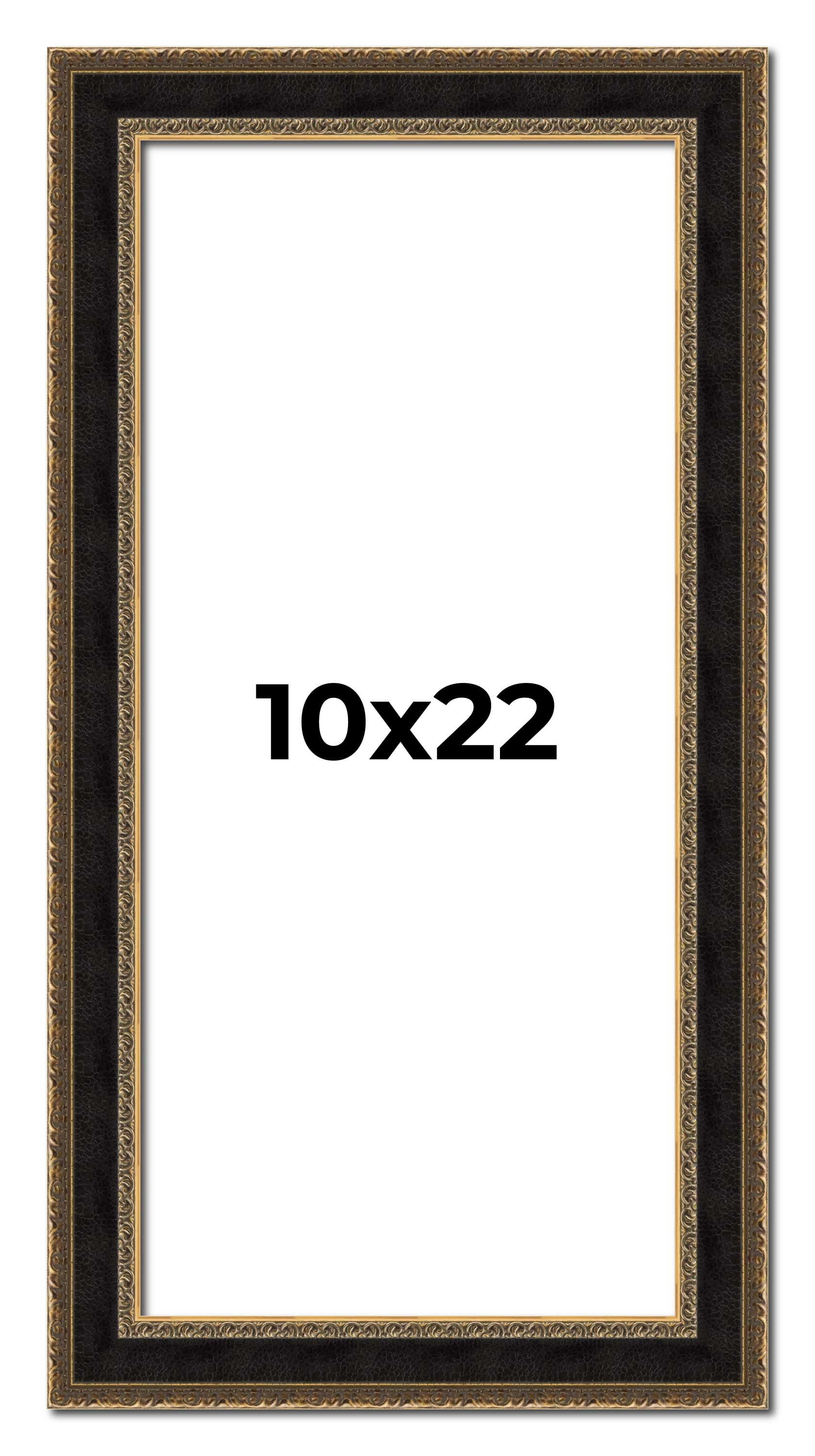 10x22 Frame Gold Antique Vintage Sold Wood Picture Frame | 1.75 Inch ...