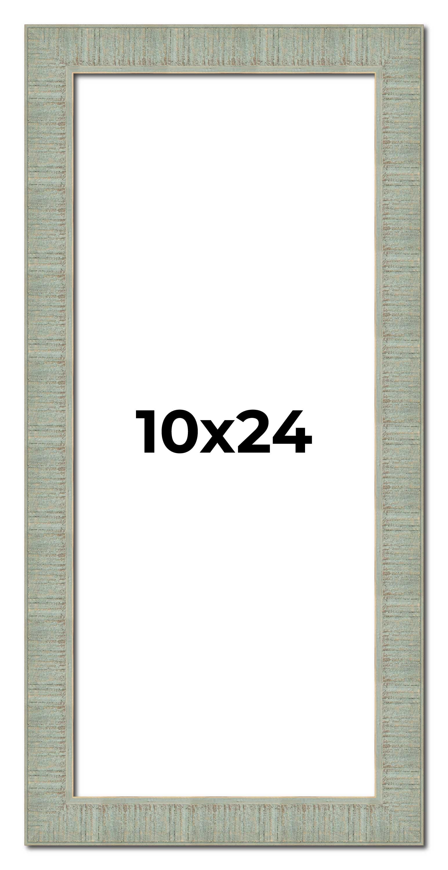 10x24 Frame Green Desert Pear Solid Wood Picture Frame | 1.625 Inch ...