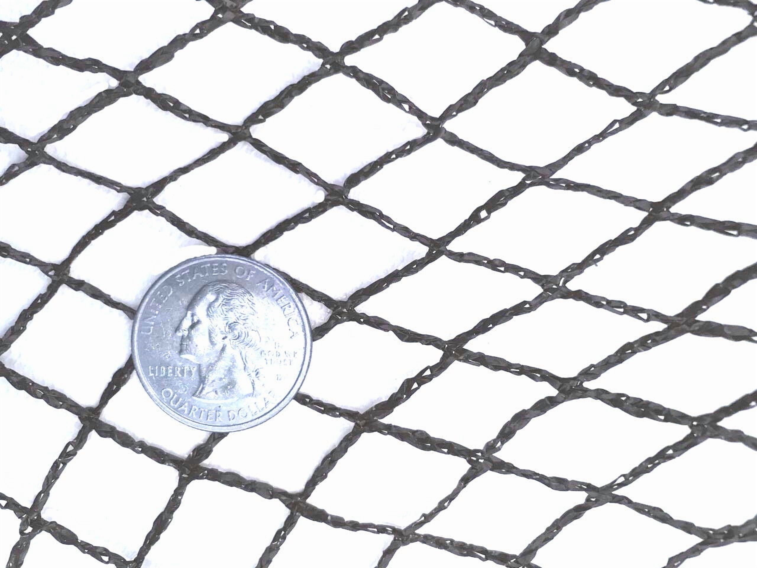 10x25' COMMERCIAL QUALITY BIRD BARRIER NETTING w/ 16 STEEL STAKES-1/2 ...