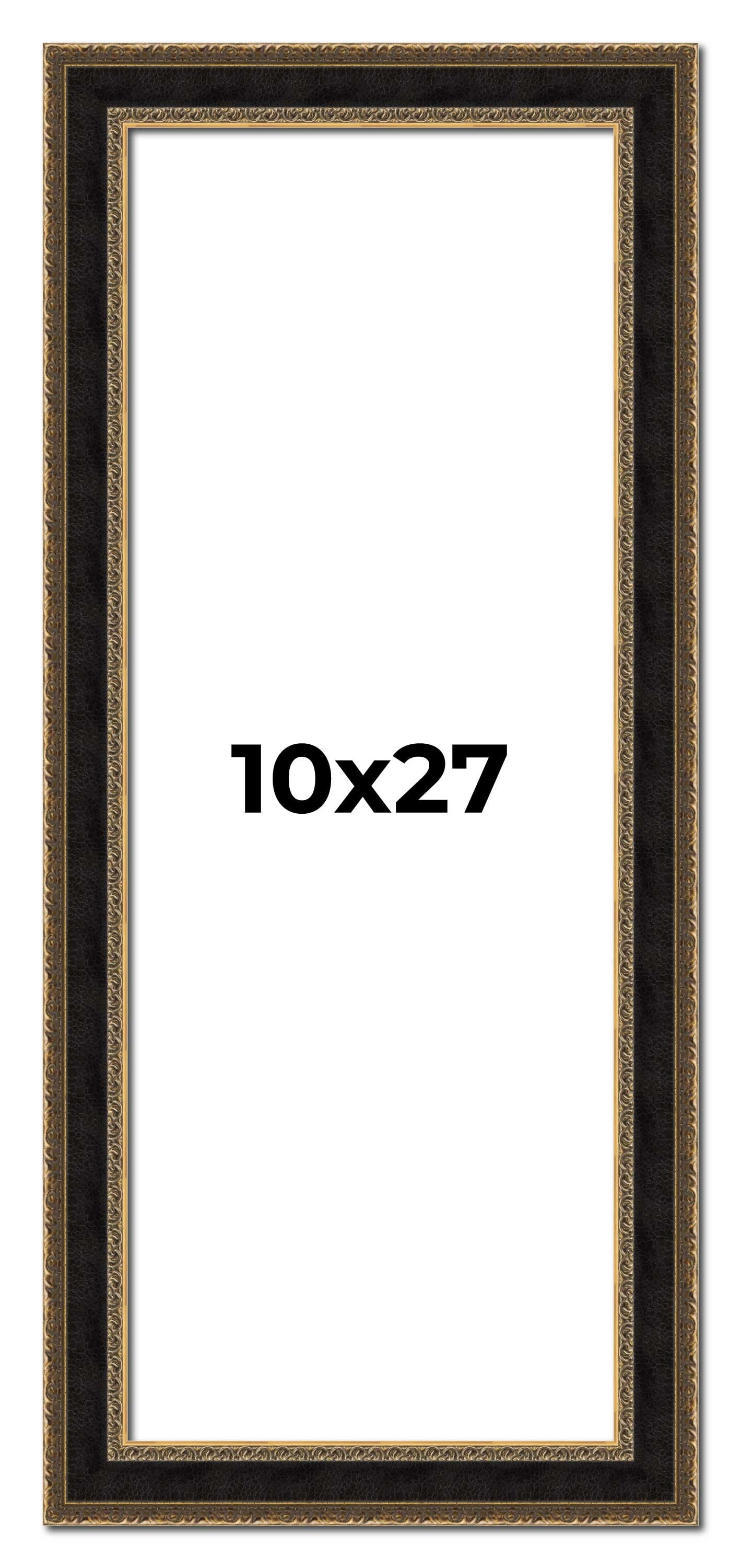 10x27 Frame Gold Antique Vintage Sold Wood Picture Frame | 1.75 Inch ...