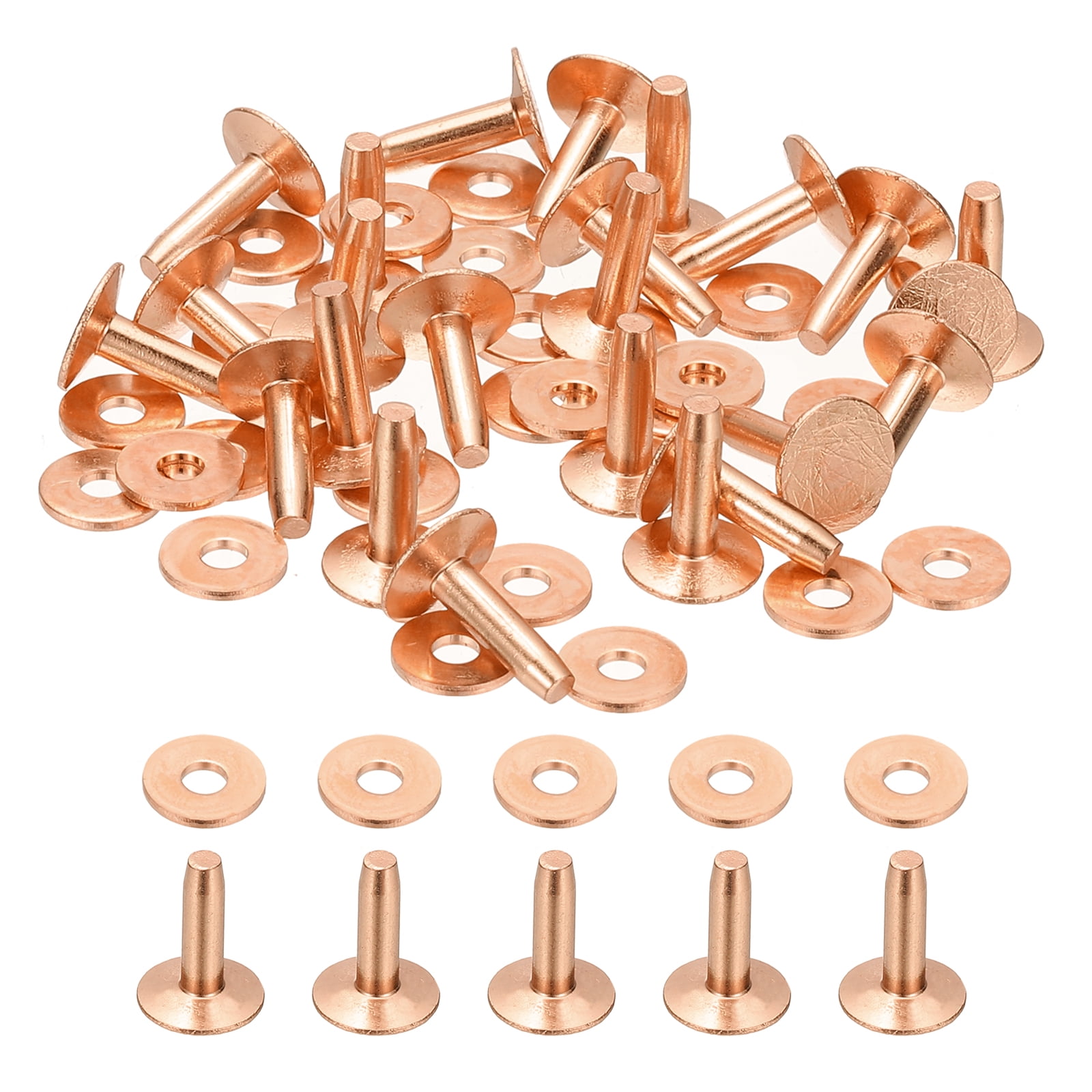 10x3.3x12mm Studs for Clothing, 100 Sets Spikes for Clothes Studs and ...