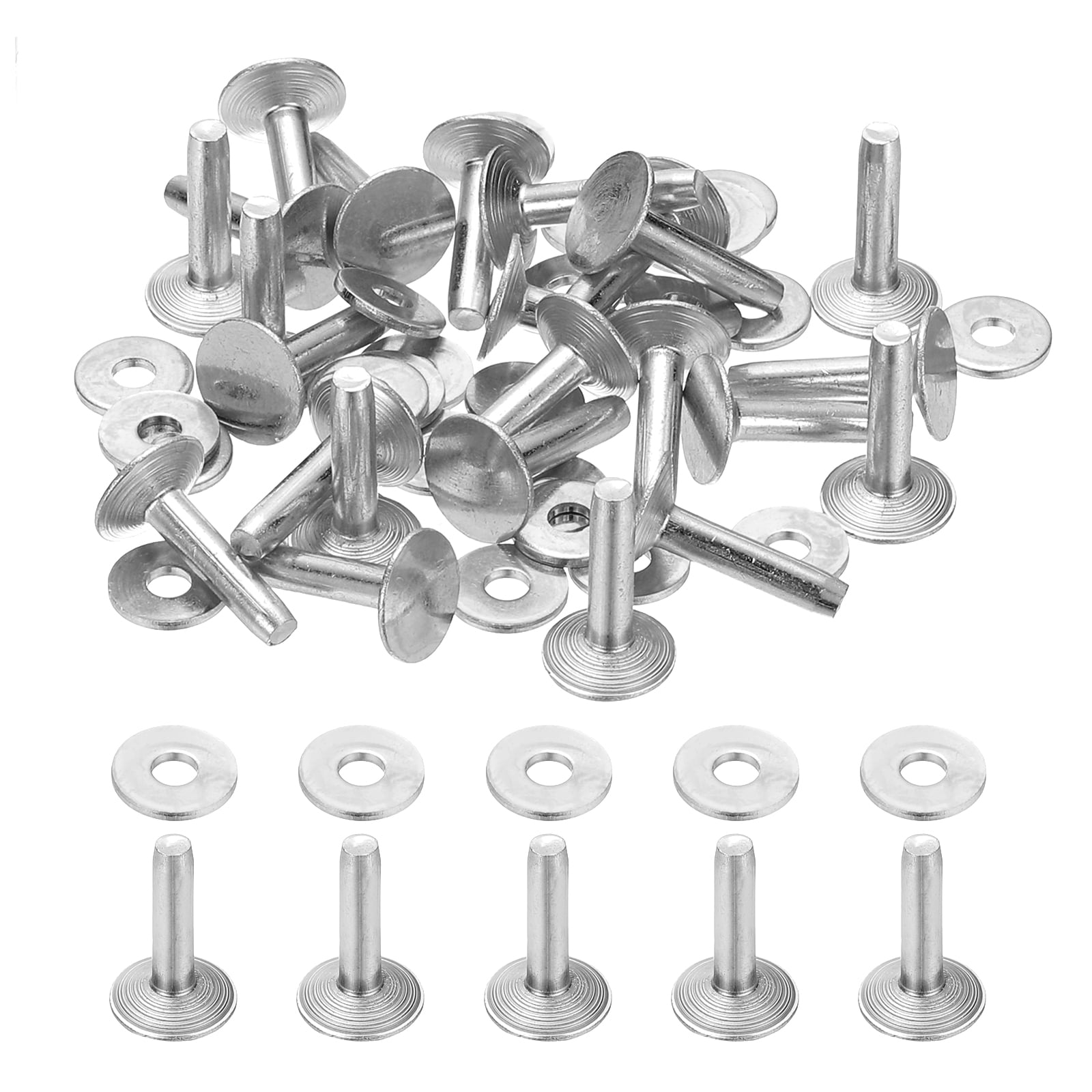 10x3.3x14mm Studs for Clothing, 24 Sets Spikes for Clothes Studs and ...