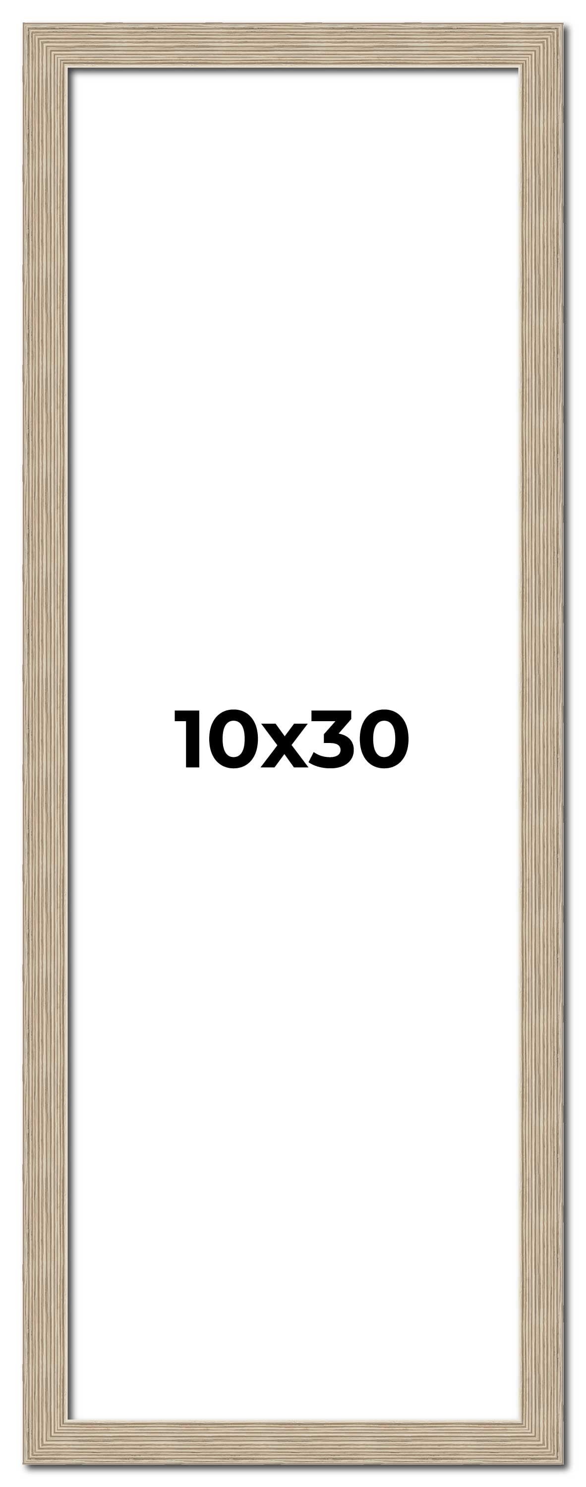 10x30 Frame Grey Solid Wood Picture Frame Width 1 Inches | Interior ...