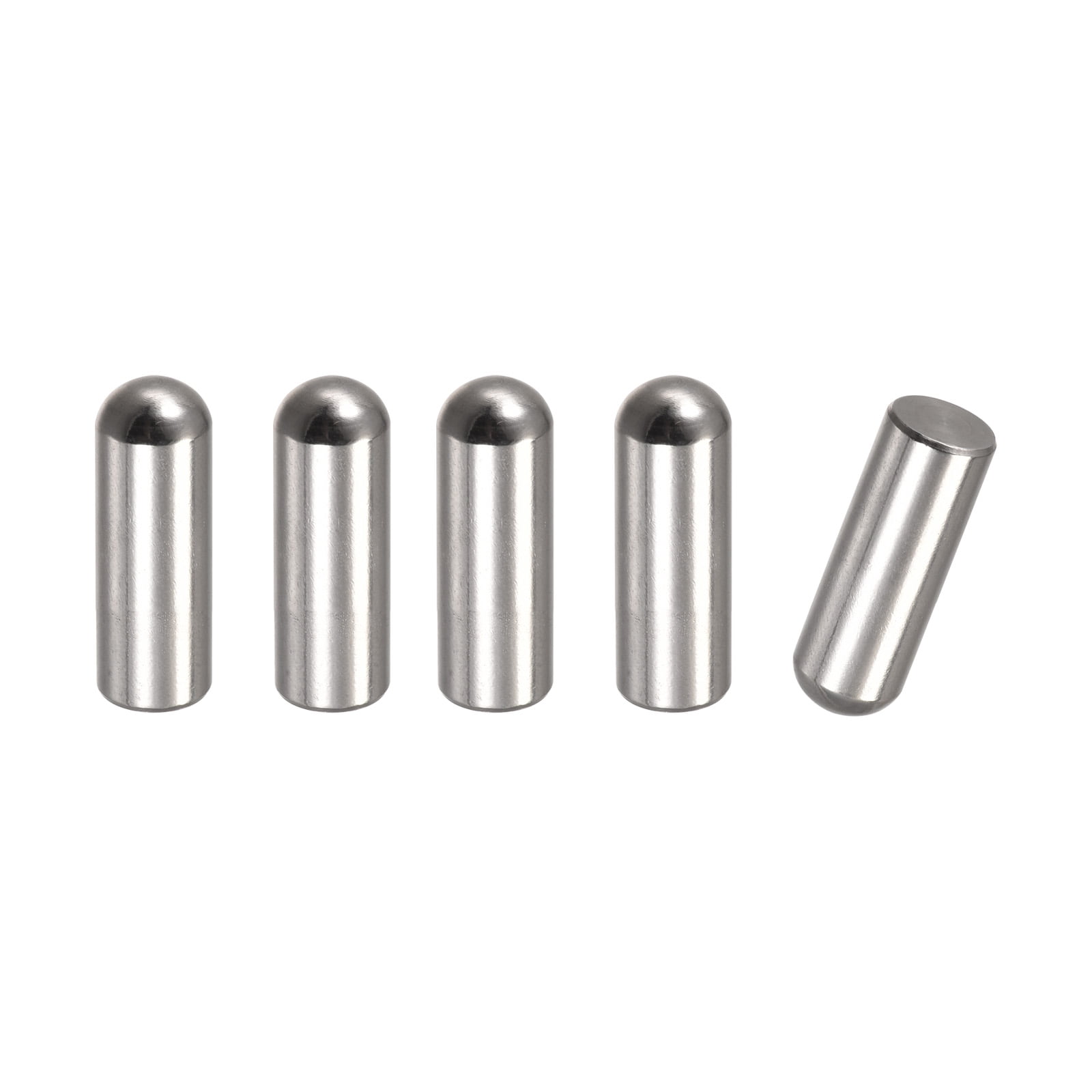 10x30mm Dowel Pins, 5 Pack Round Head Flat Chamfered End Dowel Pin ...