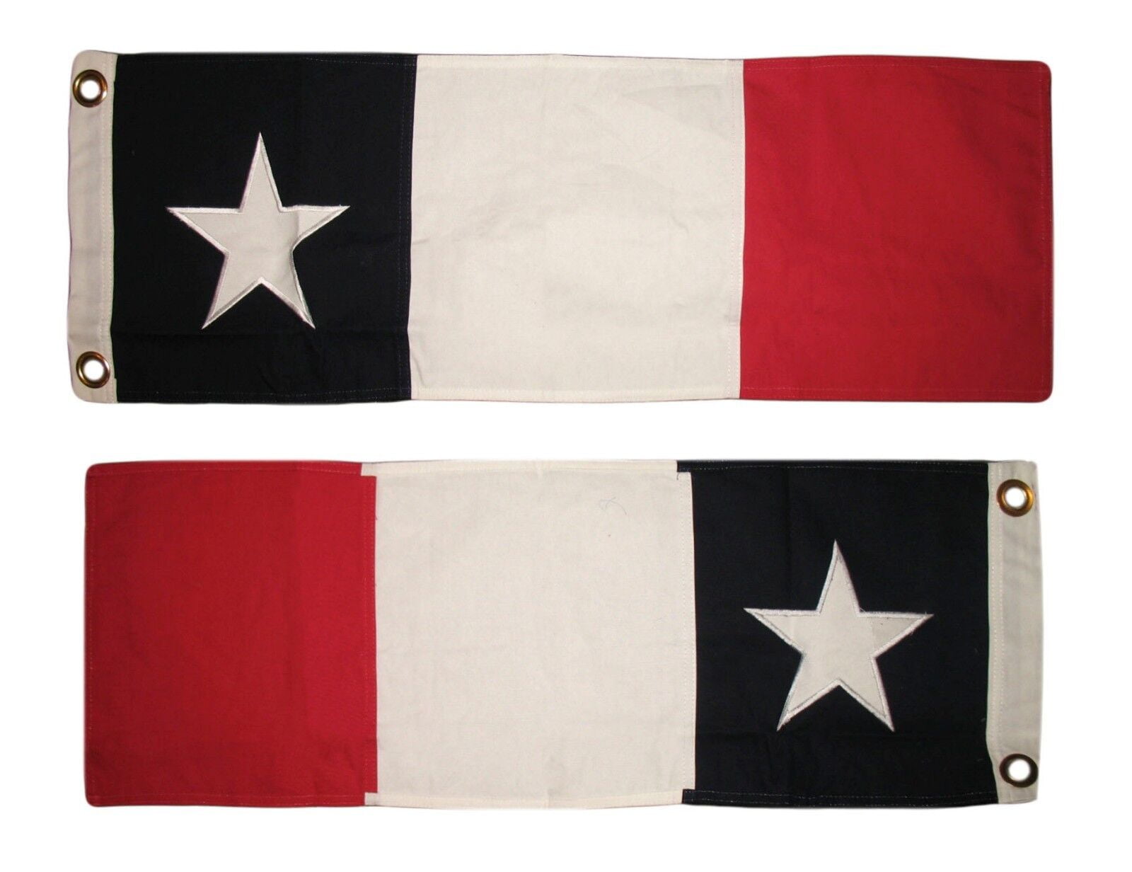 10x33 Embroidered Sewn Texas Dodson's Cotton Flag 10"x33" Banner ...