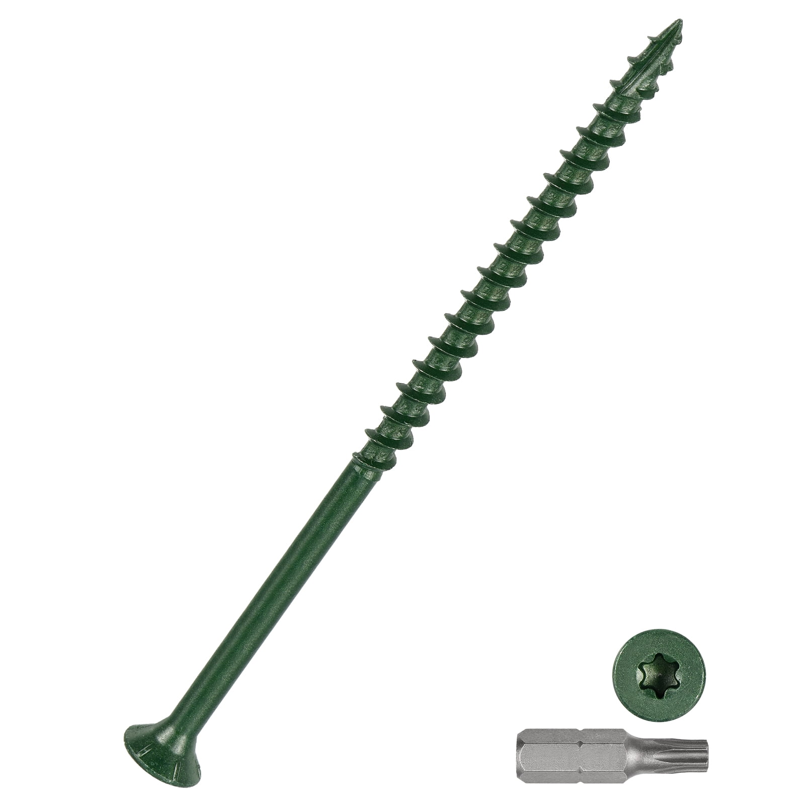 #10x4" Deck Screws - 150Pack - Good for Decks, Fences, Frames, Farms ...